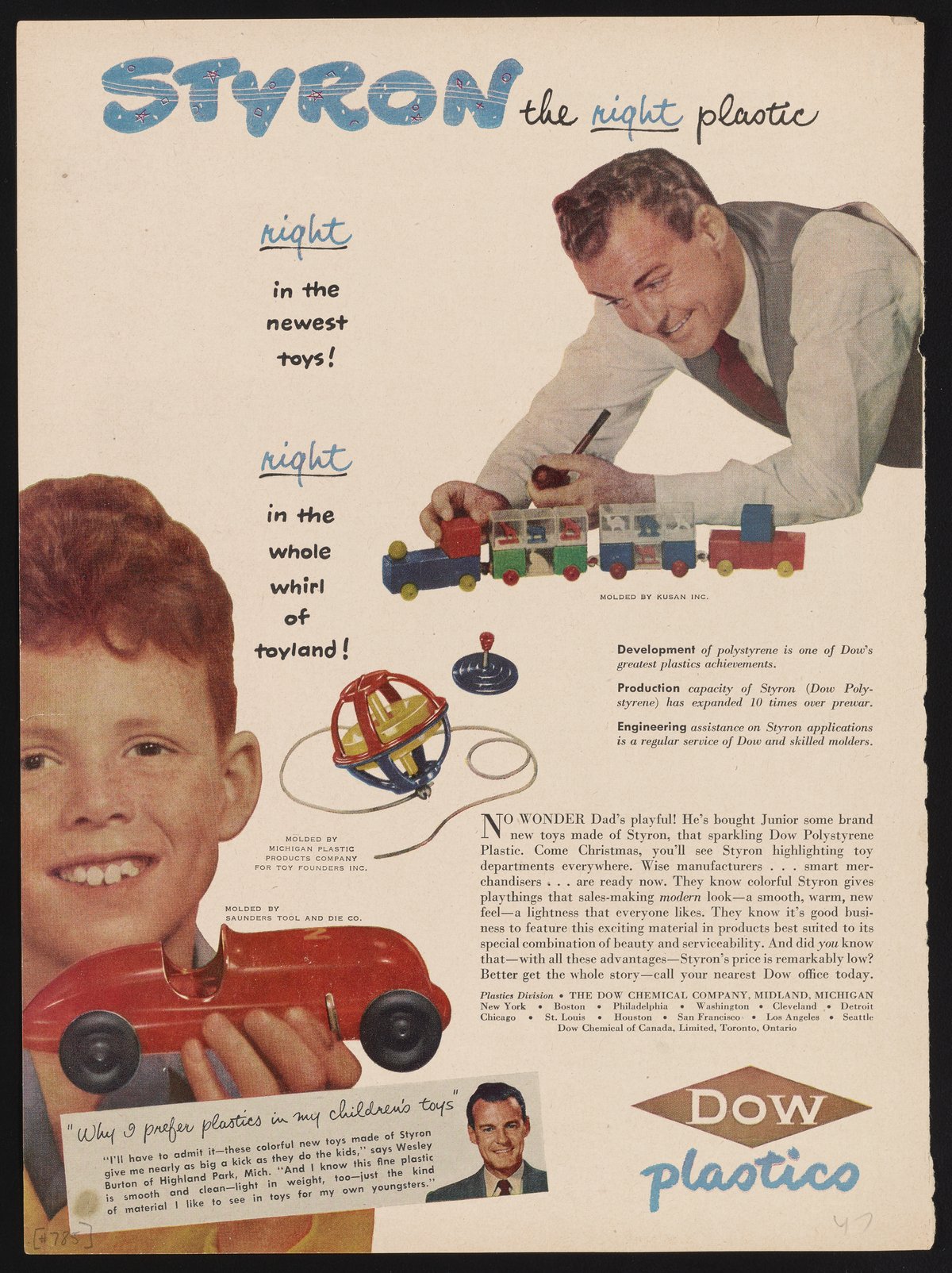 Styron: The RIGHT Plastic - Science History Institute Digital Collections