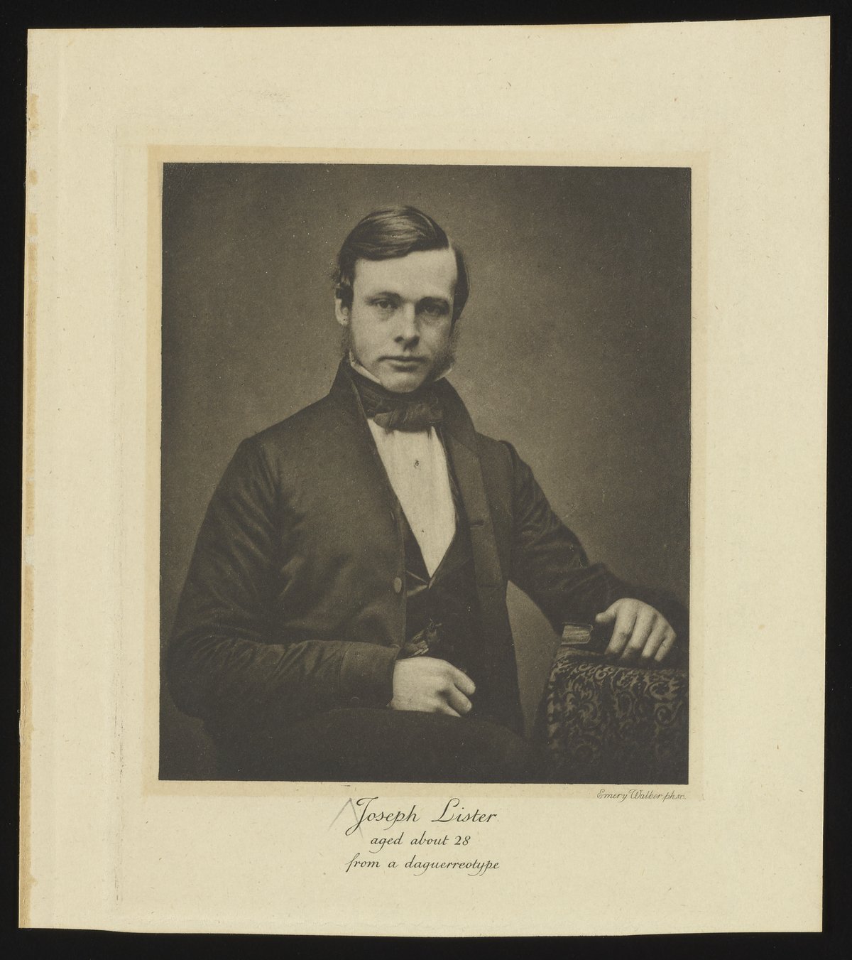 Portrait of Joseph Lister - Science History Institute Digital Collections