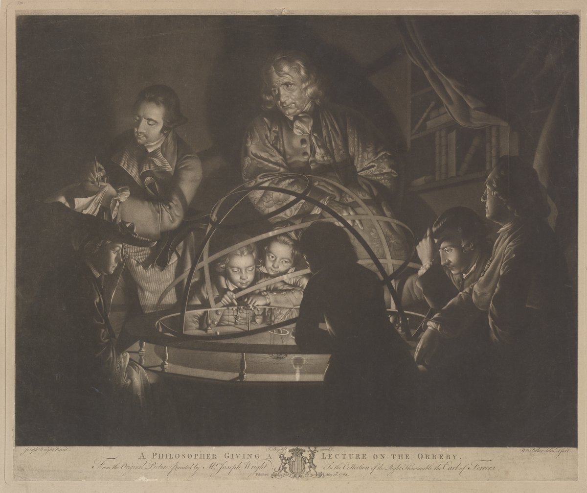 A Philosopher Giving a Lecture on the Orrery - Science History ...