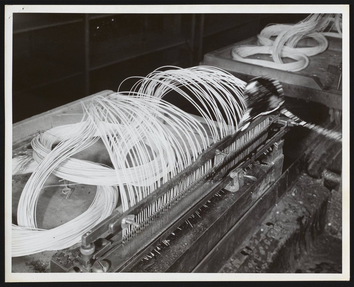 Formation of plugs for electric blasting caps - Science History ...