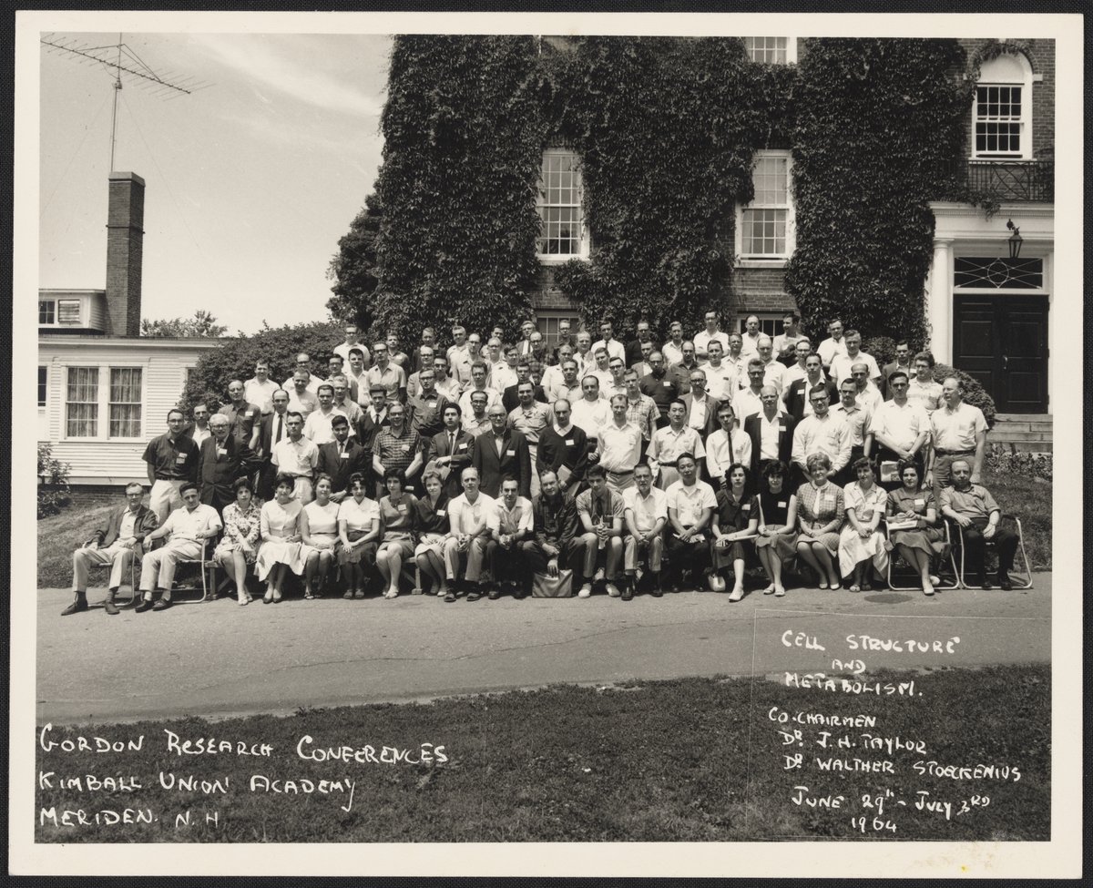 Gordon Research Conference on Cell Structure and Metabolism, 1964 ...