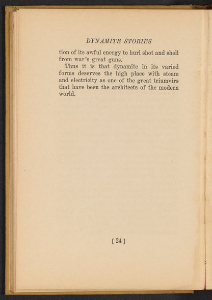 Dynamite Stories and Some Interesting Facts about Explosives - Science ...