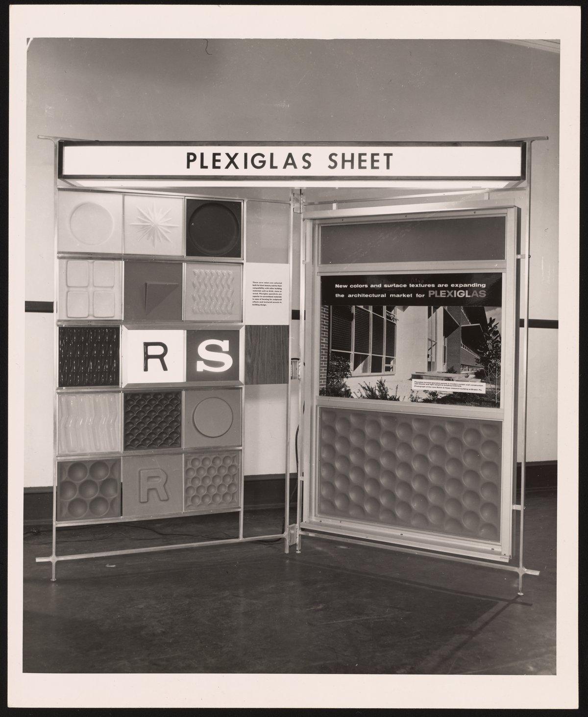 Rohm and Haas stockholder exhibit on Plexiglas - Science History ...