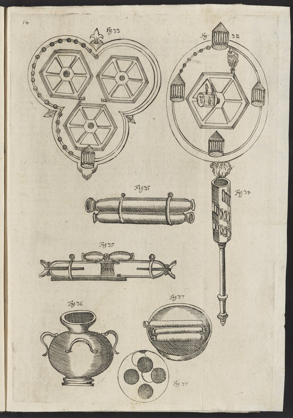 Plate 14: Various pyrotechnics - Science History Institute Digital ...