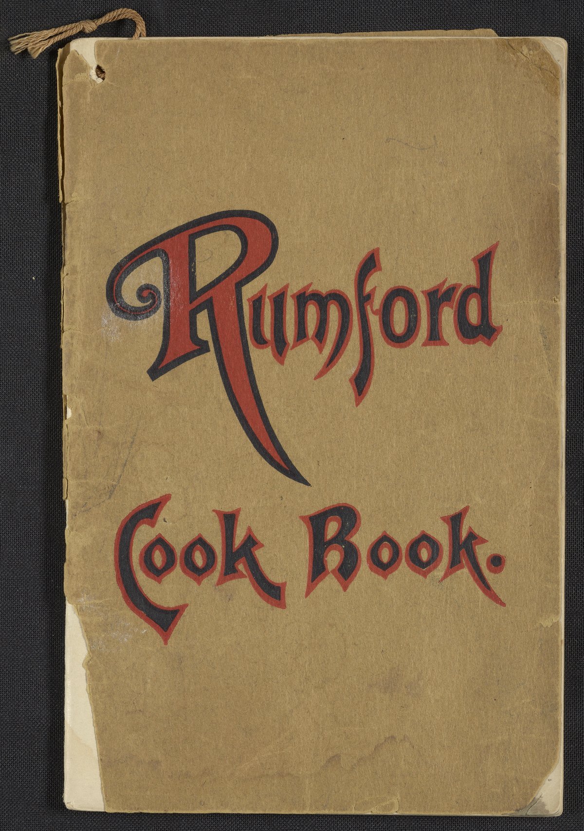 The Rumford Cook Book - Science History Institute Digital Collections