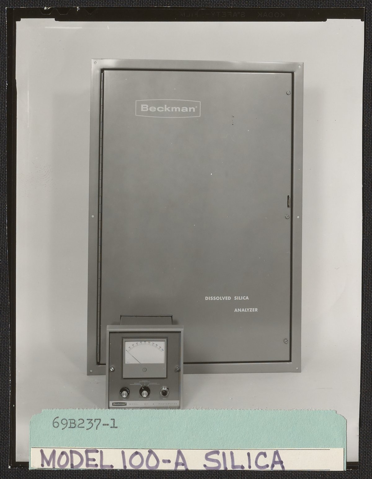 Beckman Model 100-A Dissolved Silica Analyzer and Photometer - Science ...