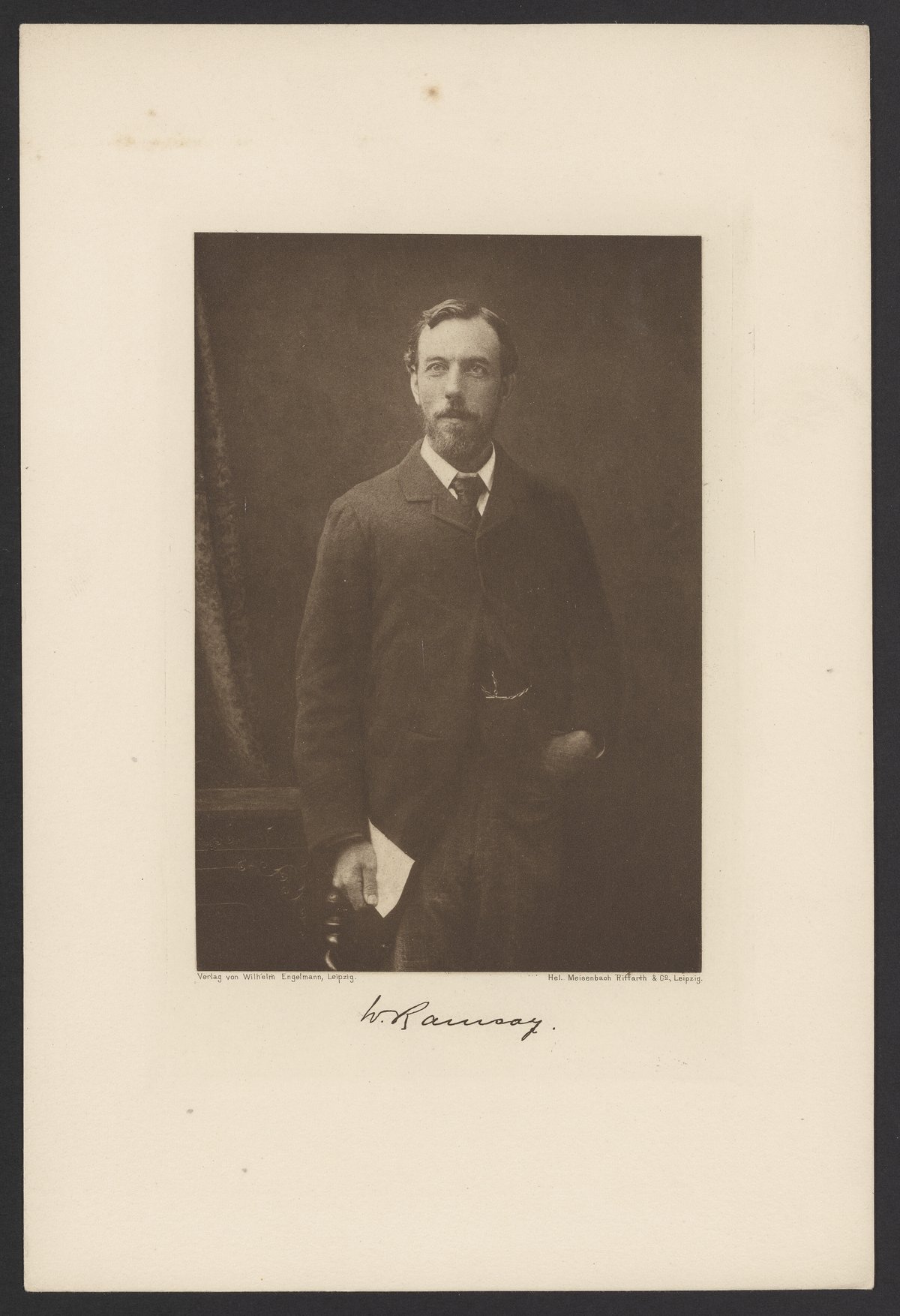 Portrait of William Ramsay - Science History Institute Digital Collections