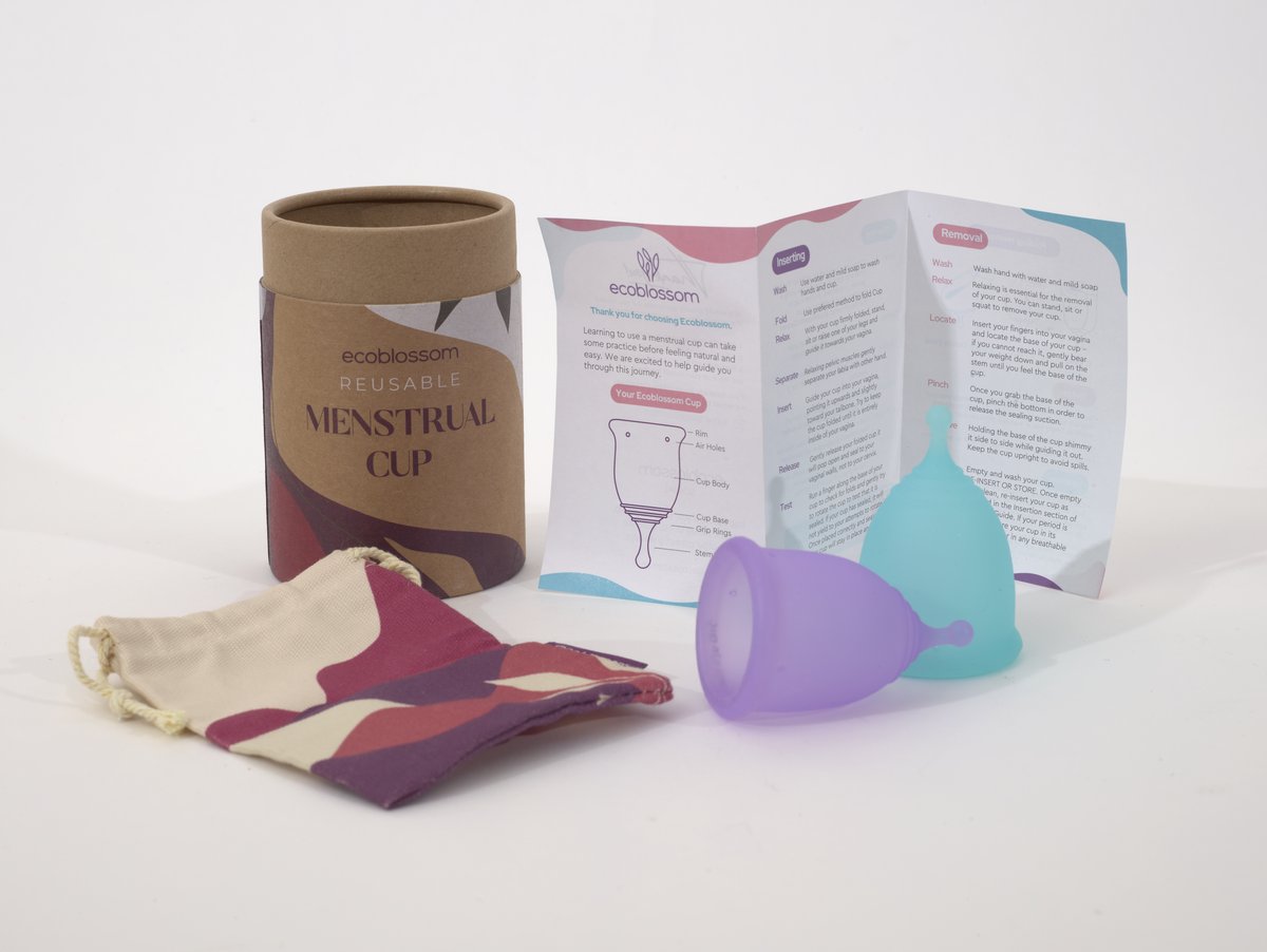 Ecoblossom menstrual cup - Science History Institute Digital Collections