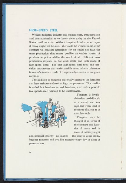 Tungsten, the Story of an Indispensable Metal - Science History ...