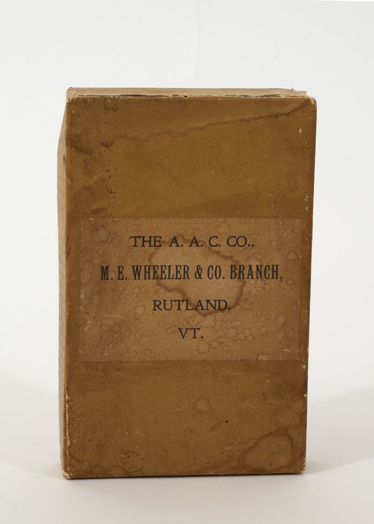 American Agricultural Chemical Company fertilizer samples, set of six ...