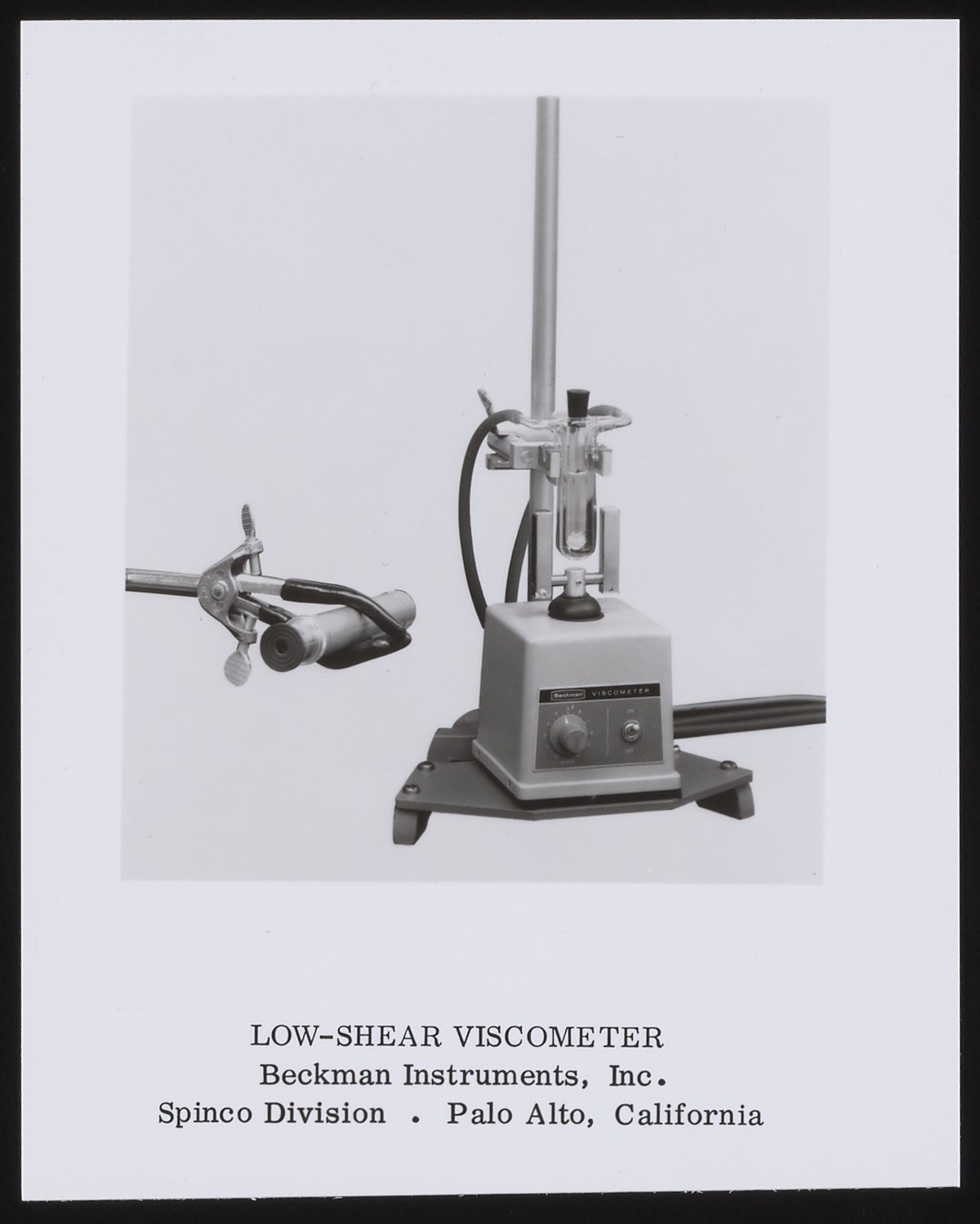 Beckman Low-Shear Viscometer - Science History Institute Digital ...