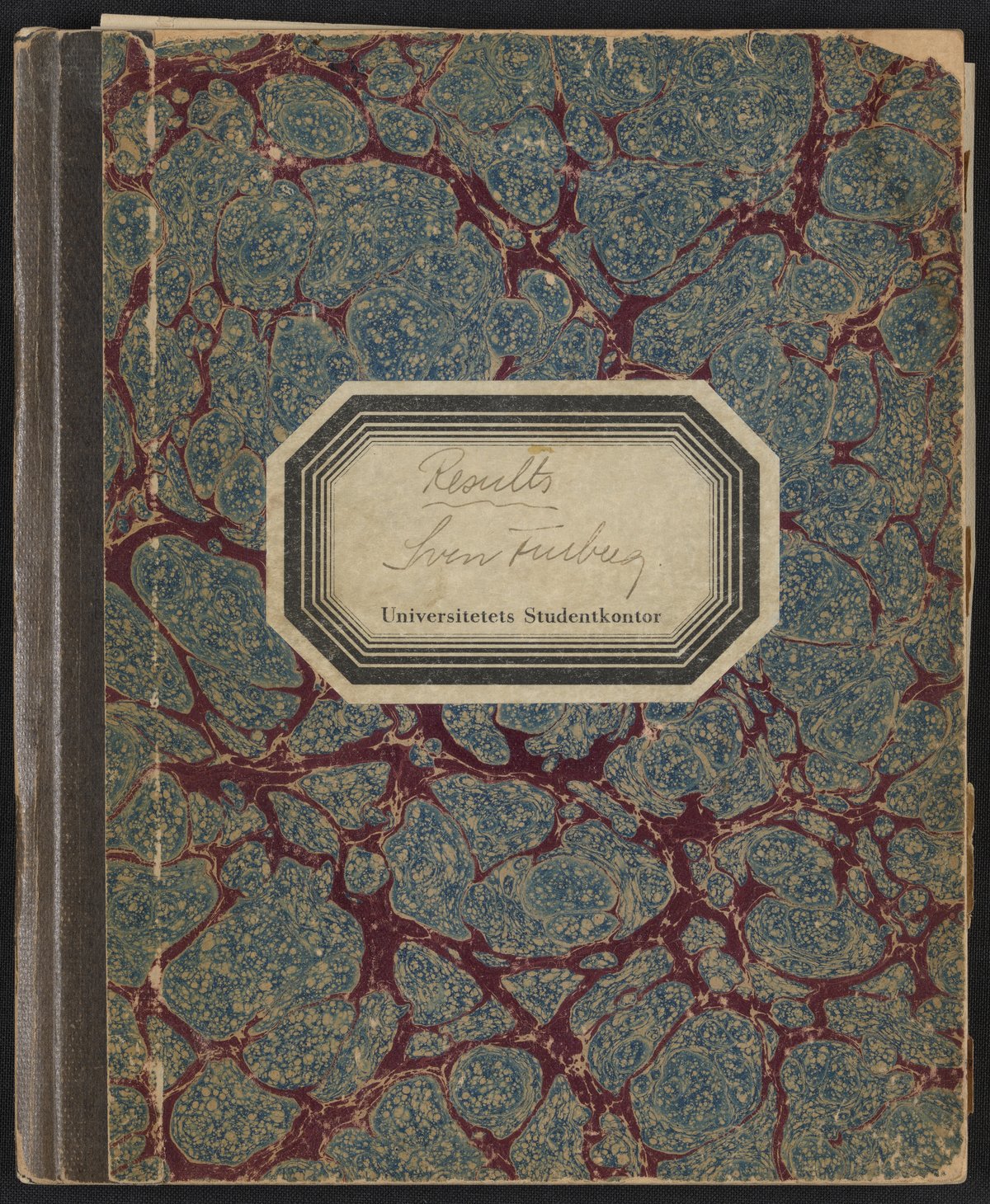 Sven Furberg's notebook, June 1947-1950 - Science History Institute ...