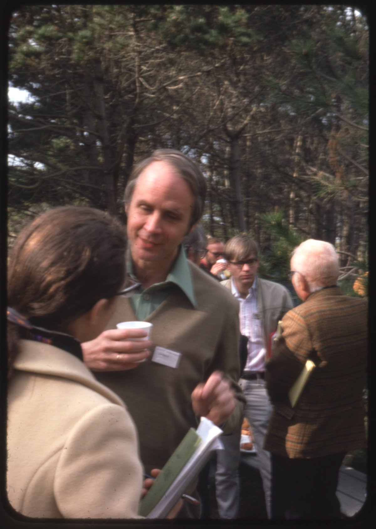 Color transparency of DeWitt Stetten, Jr., Peter Starlinger, and Maxine ...
