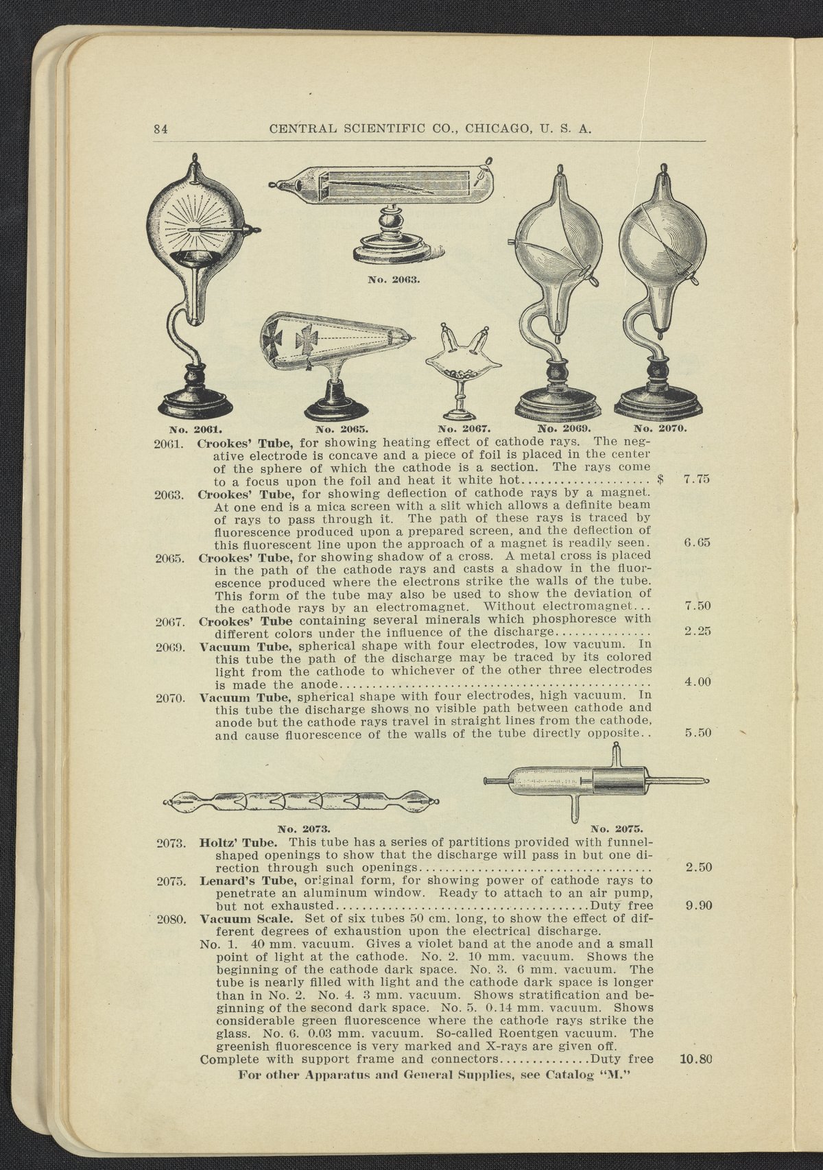 Various Vacuum Tubes - Science History Institute Digital Collections