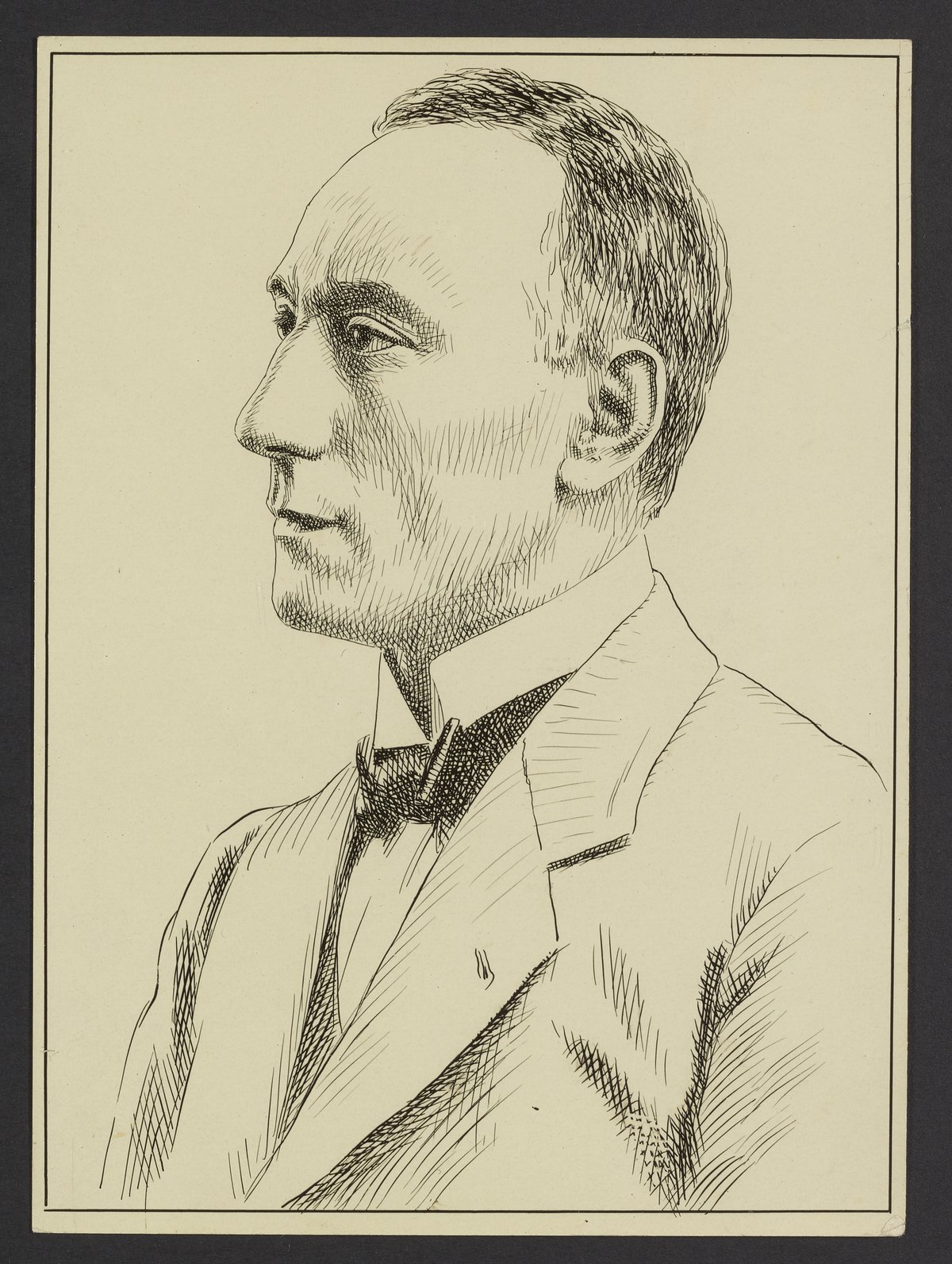 Illustrated portrait of Ernst Cohen - Science History Institute Digital ...