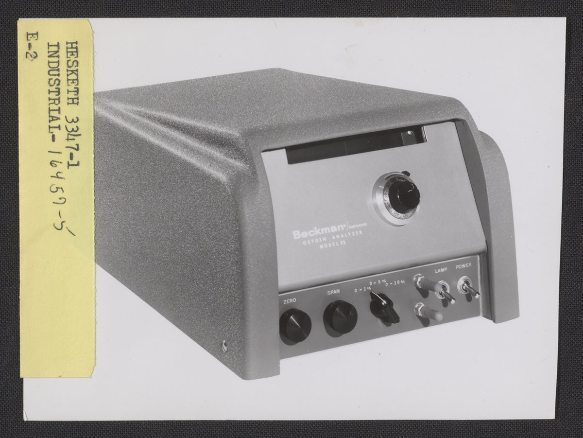 Beckman Model E2 oxygen analyzer - Science History Institute Digital ...