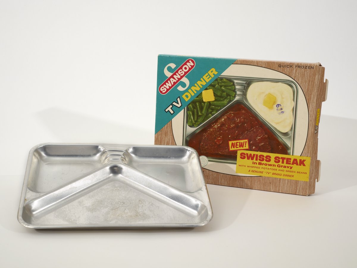 Swanson TV Dinner Swiss Steak box - Science History Institute Digital ...