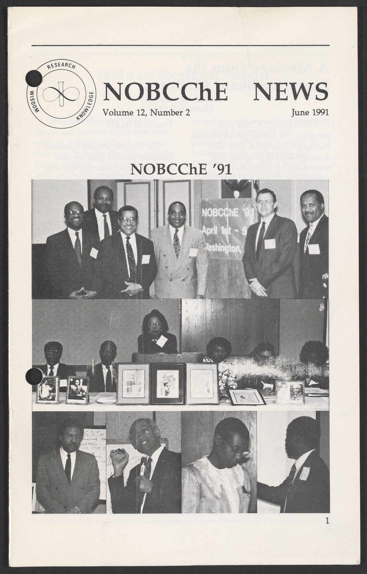 NOBCChE News, Volume 12, Number 2 - Science History Institute Digital ...