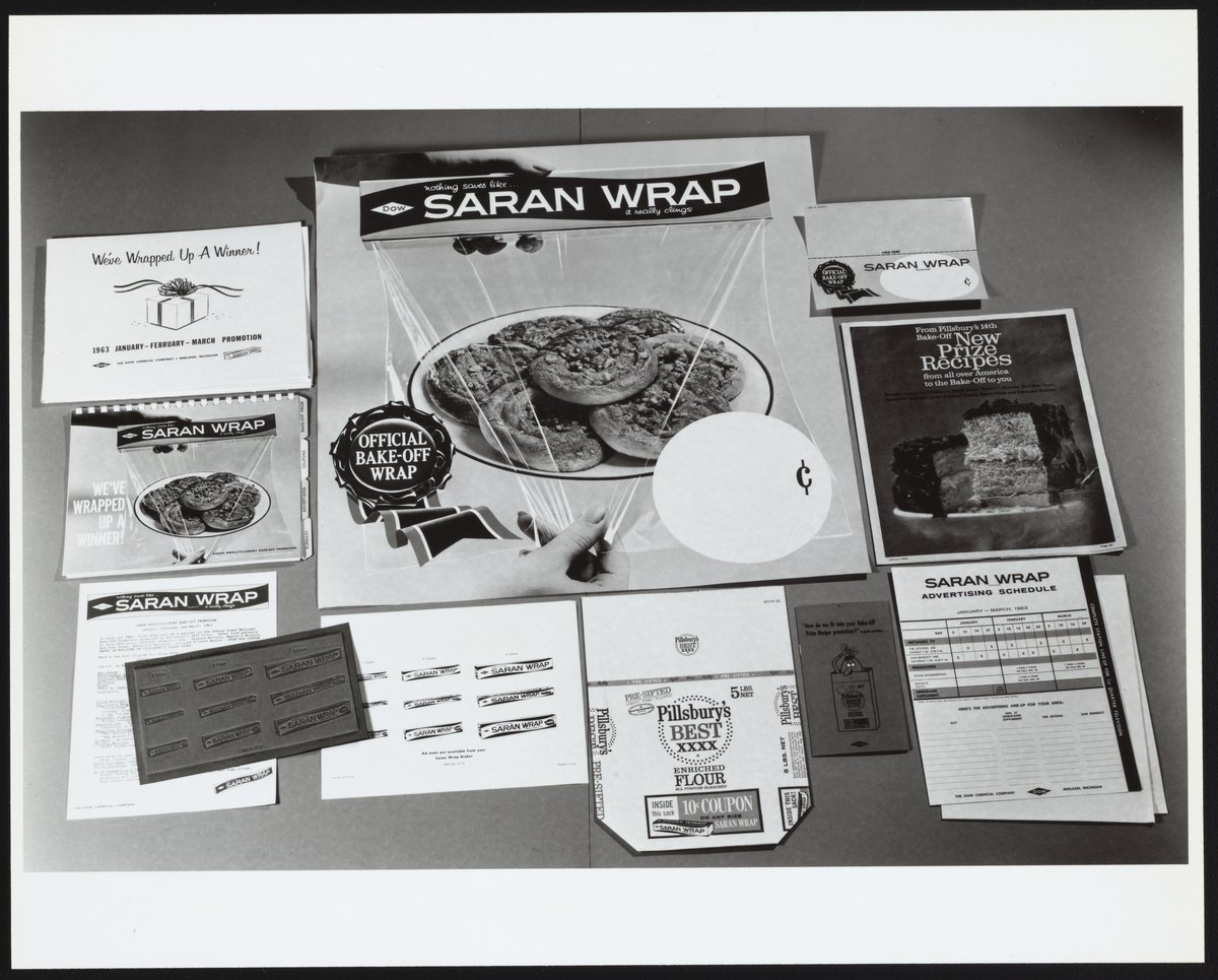 Marketing materials for Dow Saran Wrap - Science History Institute ...