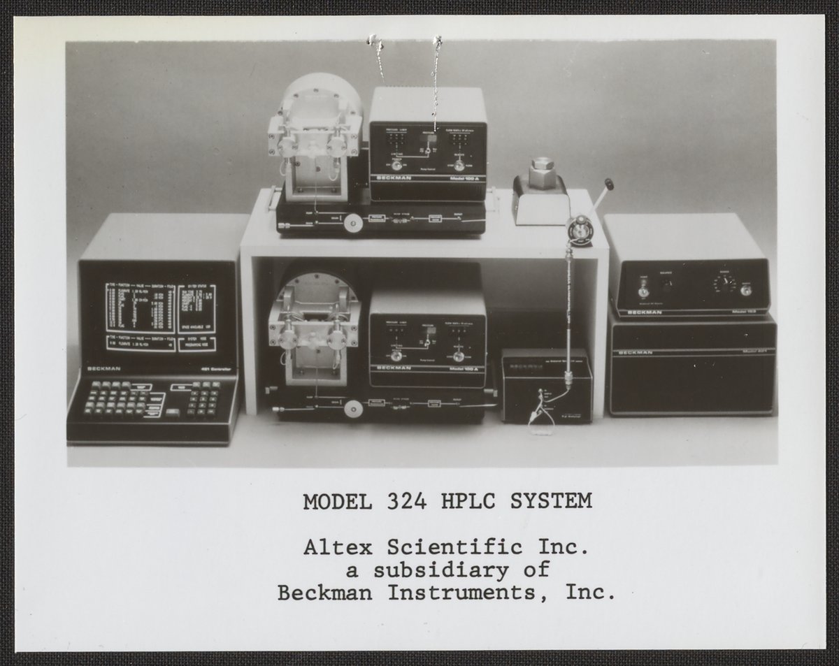 Beckman Model 324 HPLC System - Science History Institute Digital ...