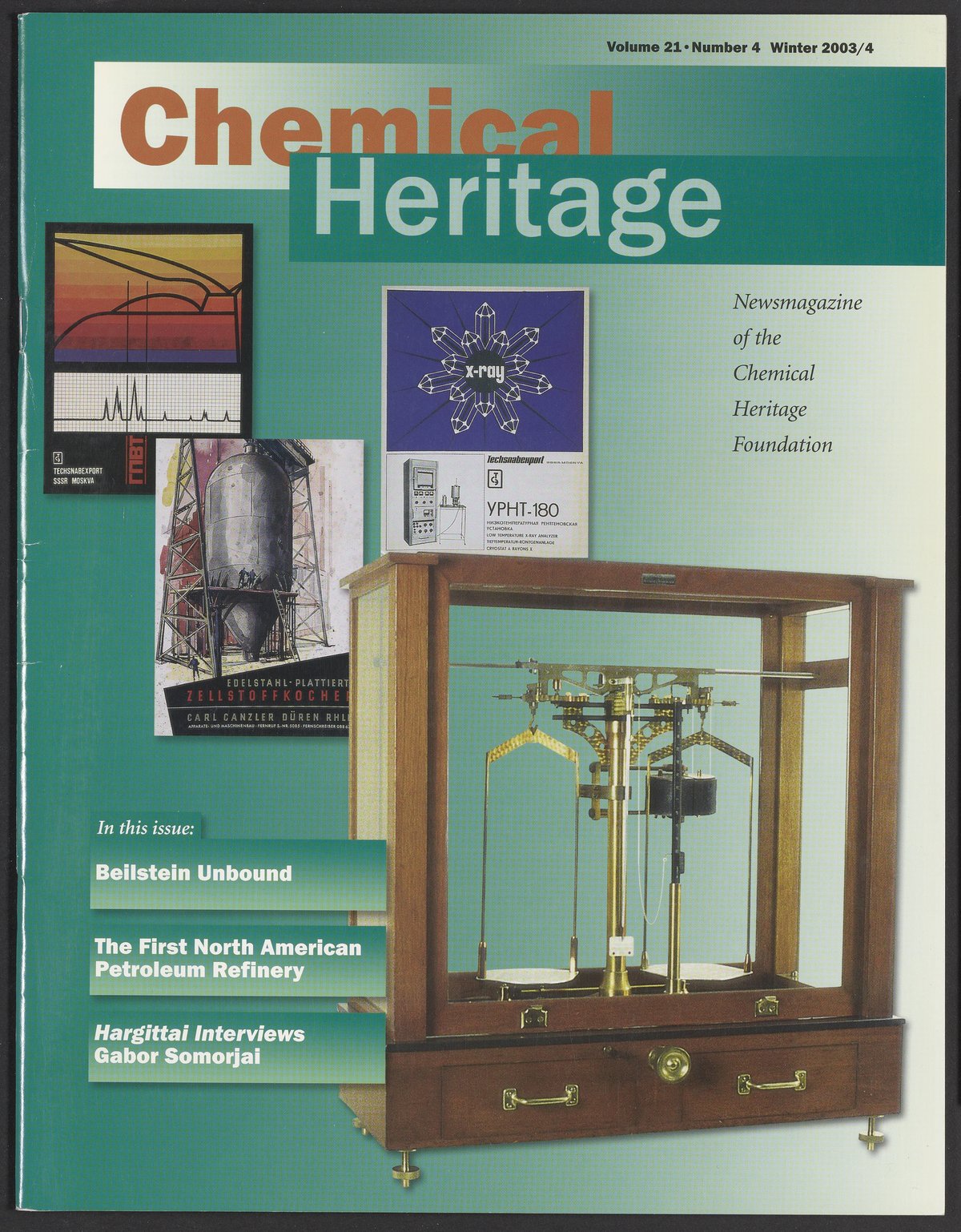 Chemical Heritage, Volume 21 Number 4 - Science History Institute Digital Collections
