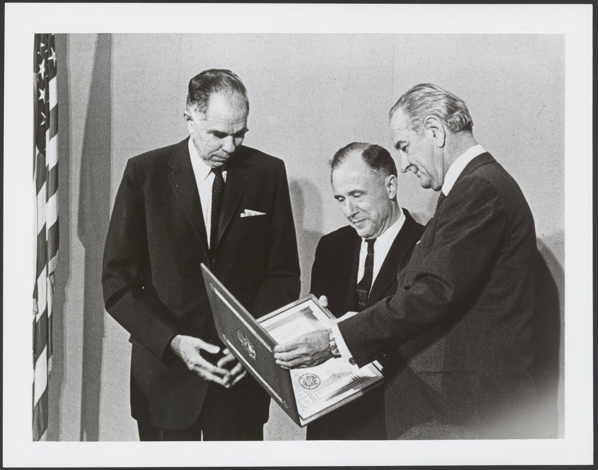 1968 Enrico Fermi Award Presentation - Science History Institute ...