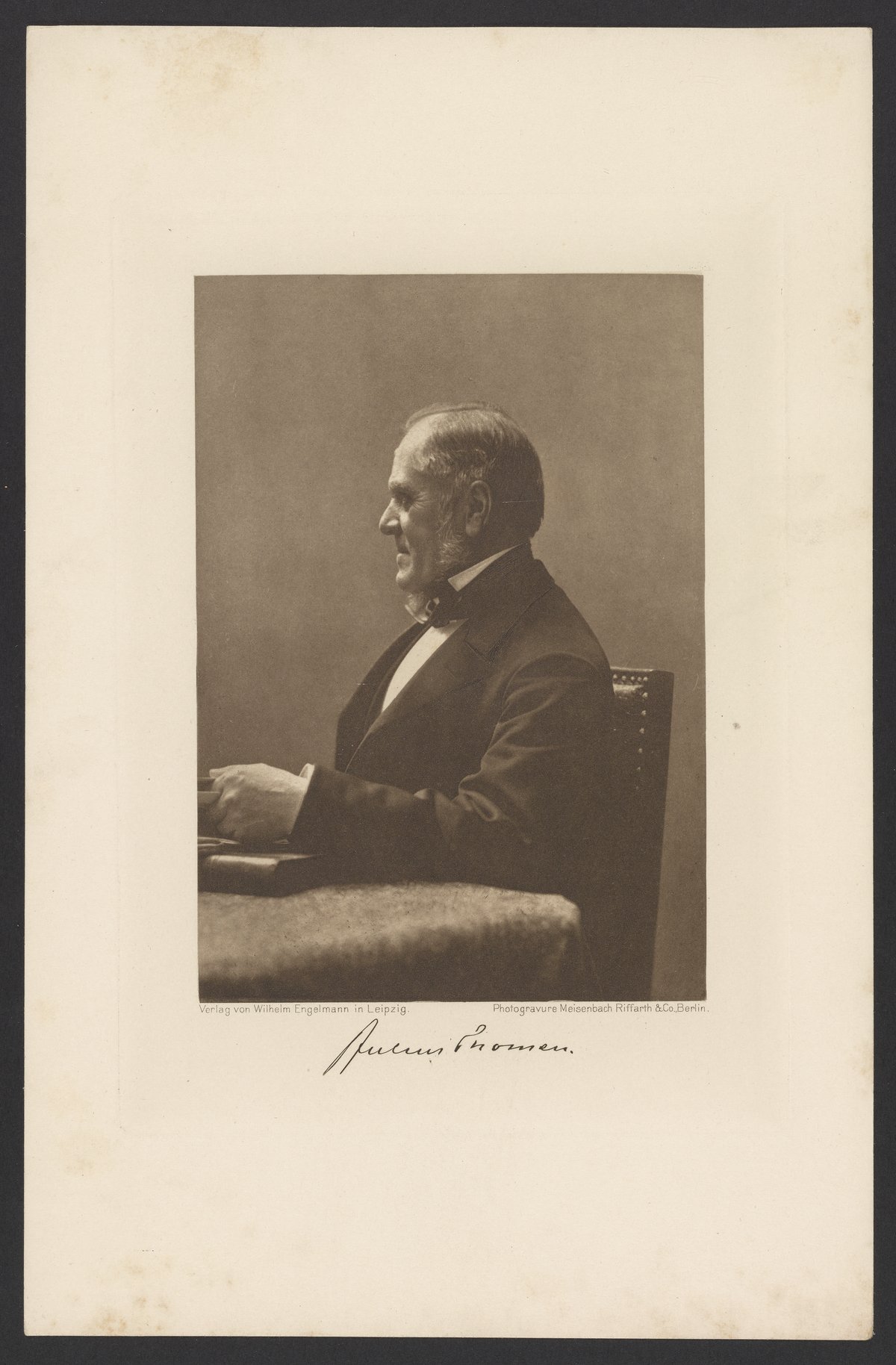 Portrait of an Julius Thomsen - Science History Institute Digital ...