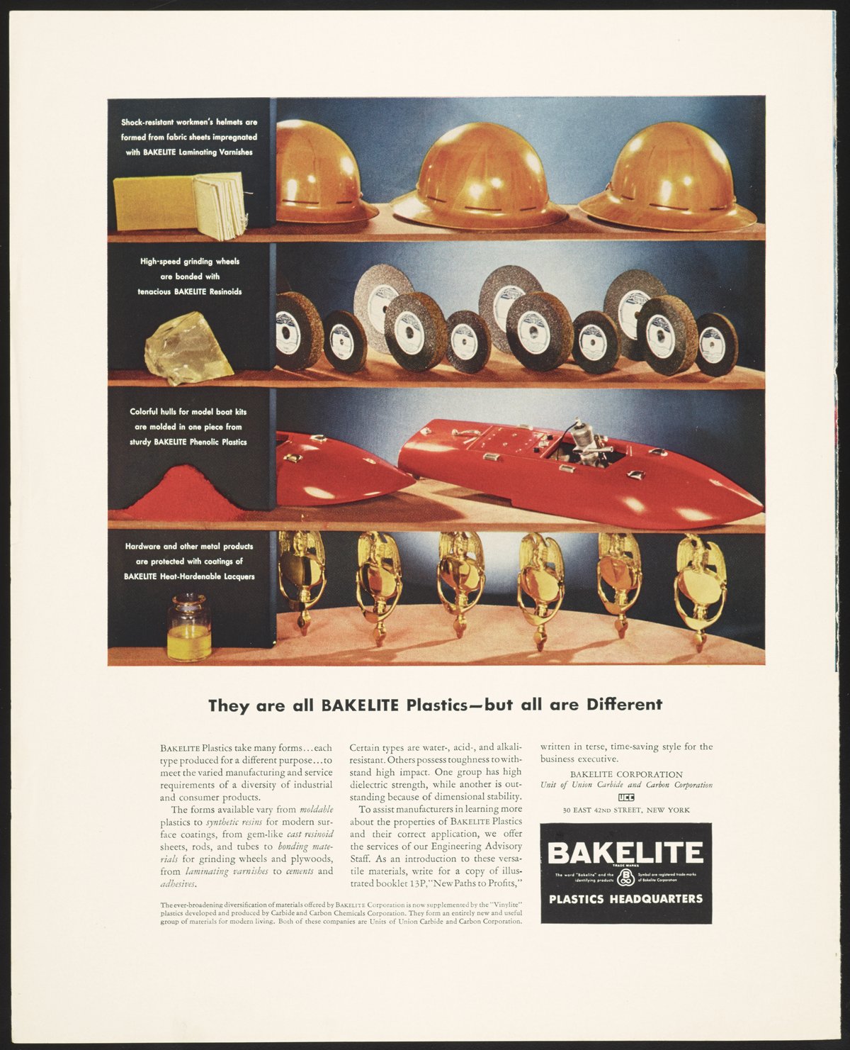 They are all BAKELITE Plastics—but are all Different - Science History ...