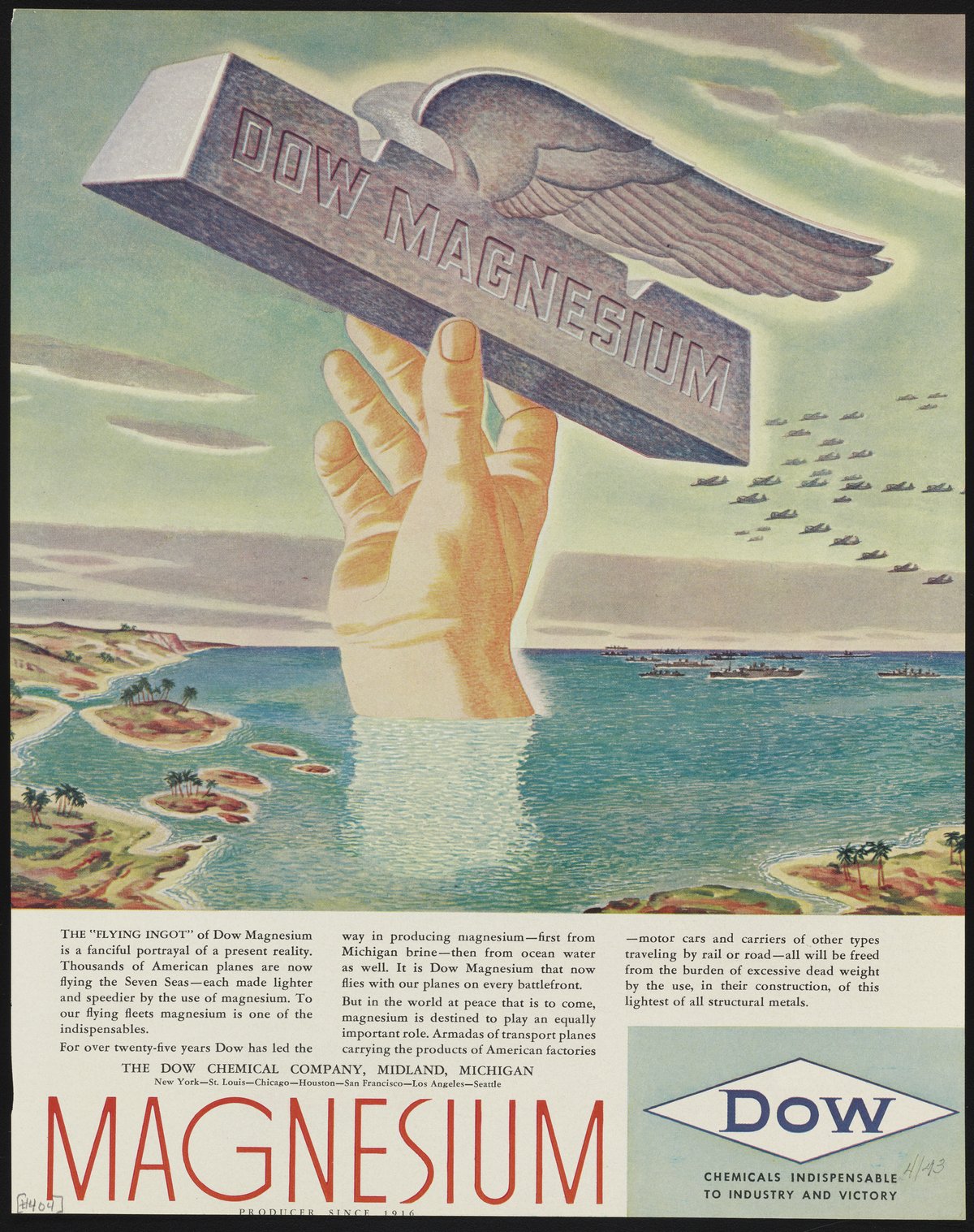 Advertisement for Dow Magnesium - Science History Institute Digital ...