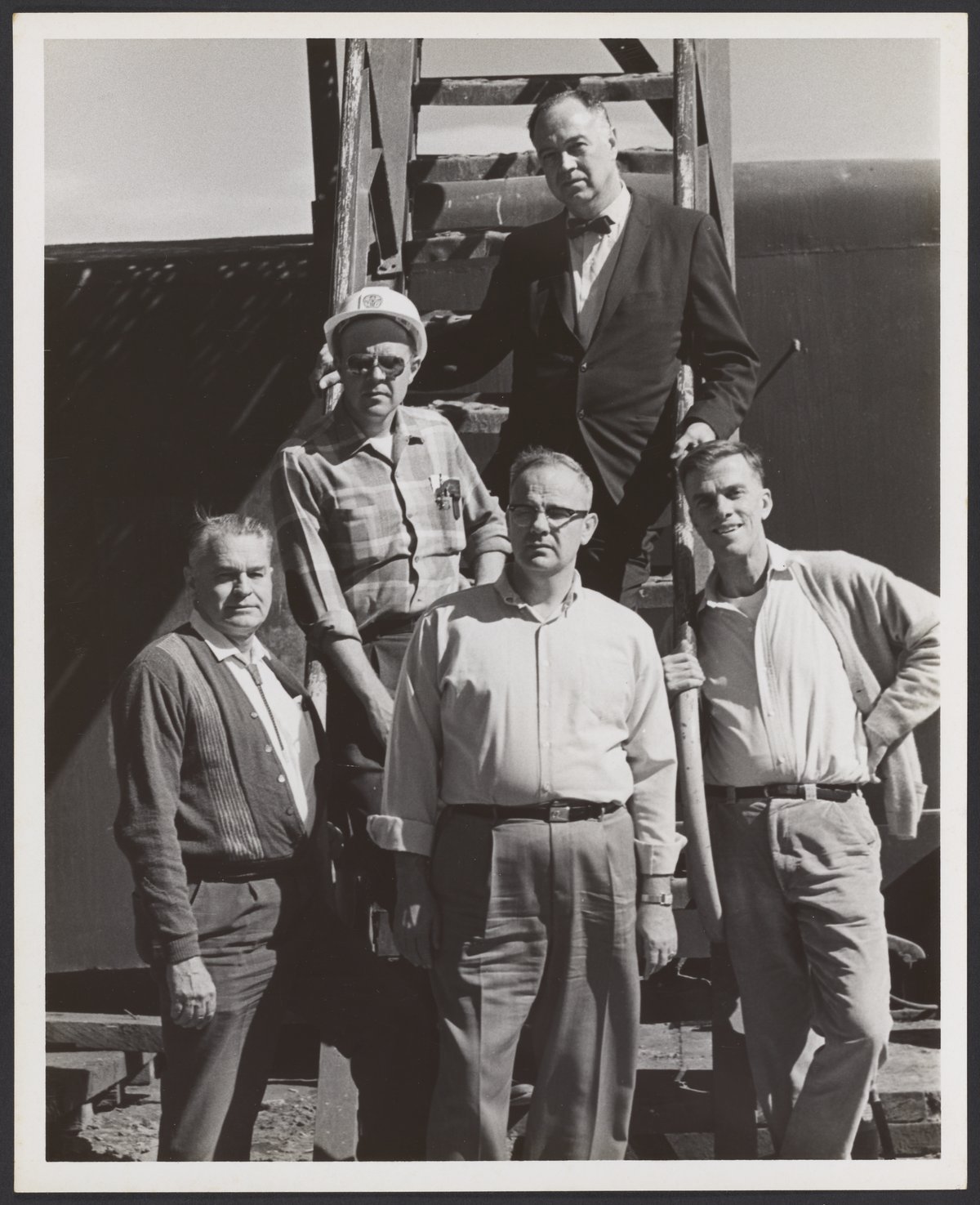 Men at the site of Project Gasbuggy - Science History Institute Digital ...