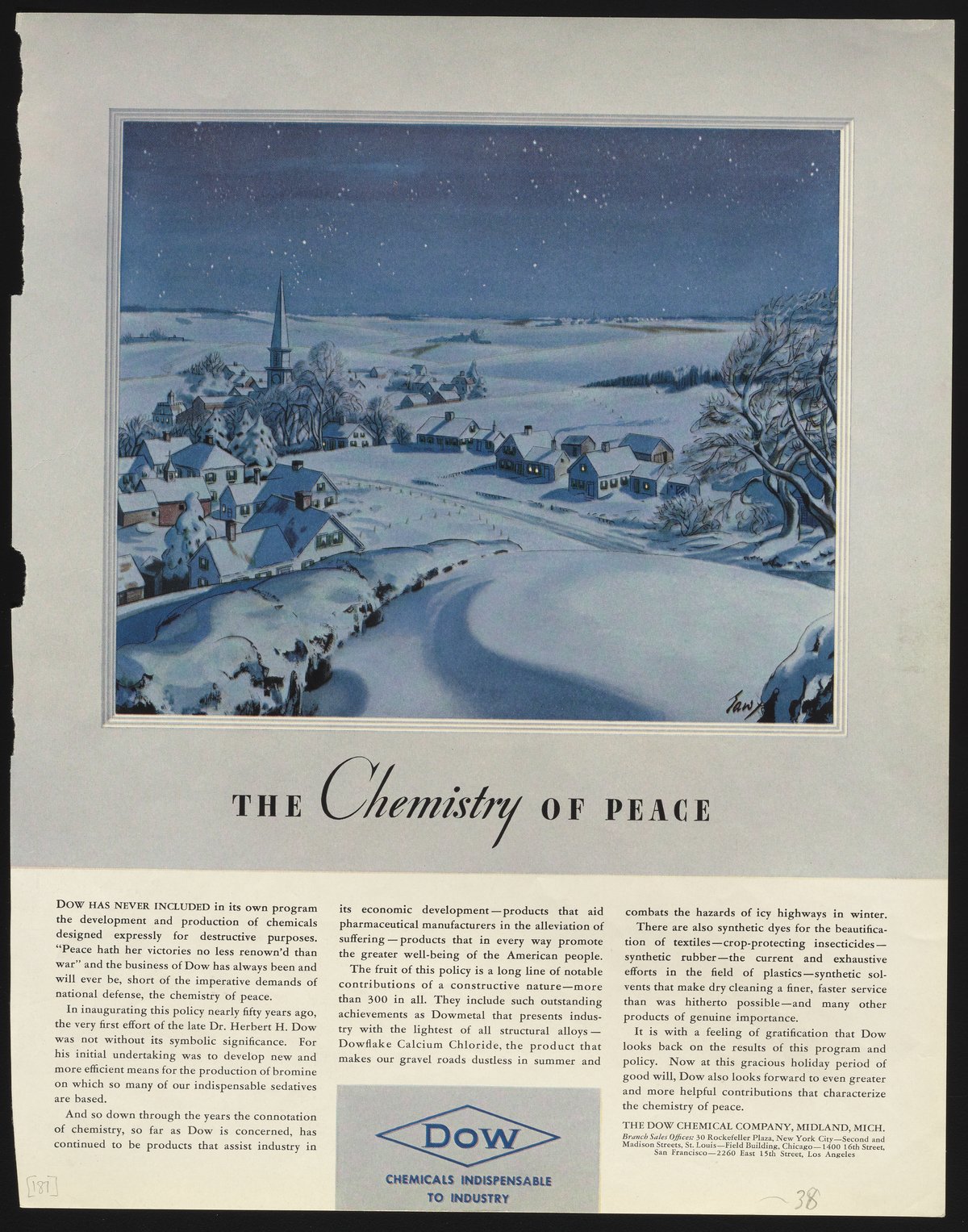 The Chemistry of Peace - Science History Institute Digital Collections