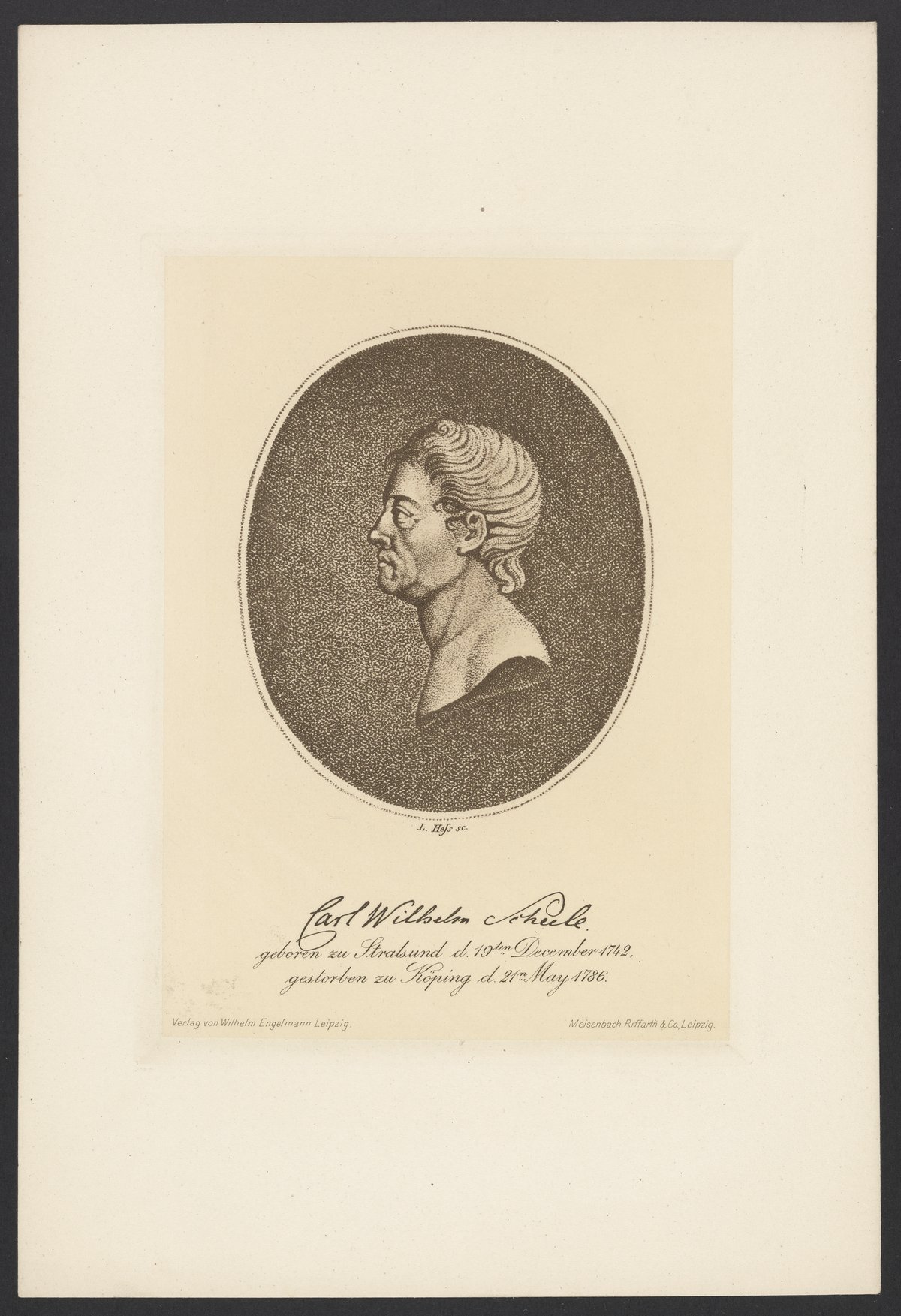 Portrait of Carl Wilhelm Scheele - Science History Institute Digital ...