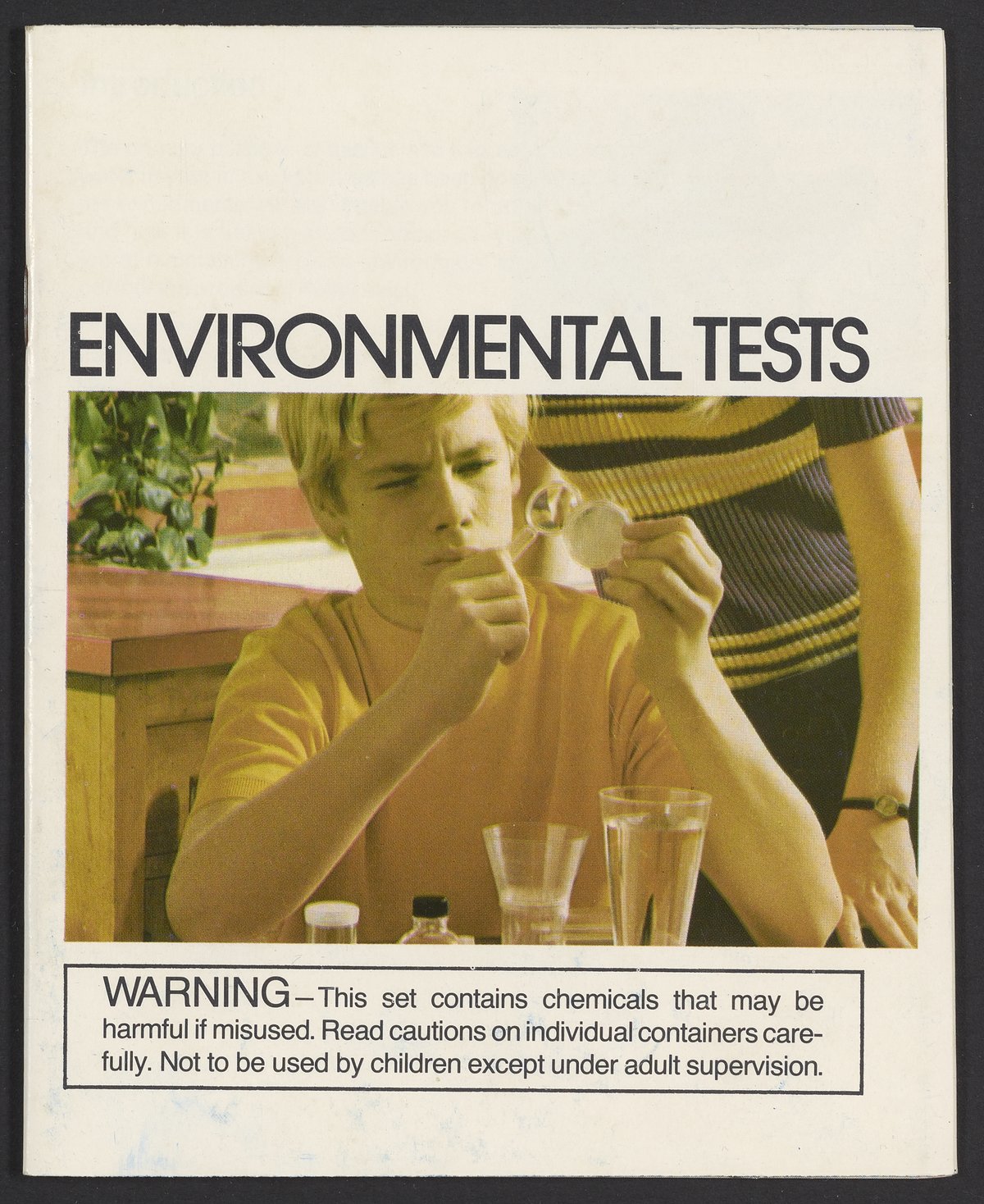 Environmental Tests instructional booklet - Science History Institute ...