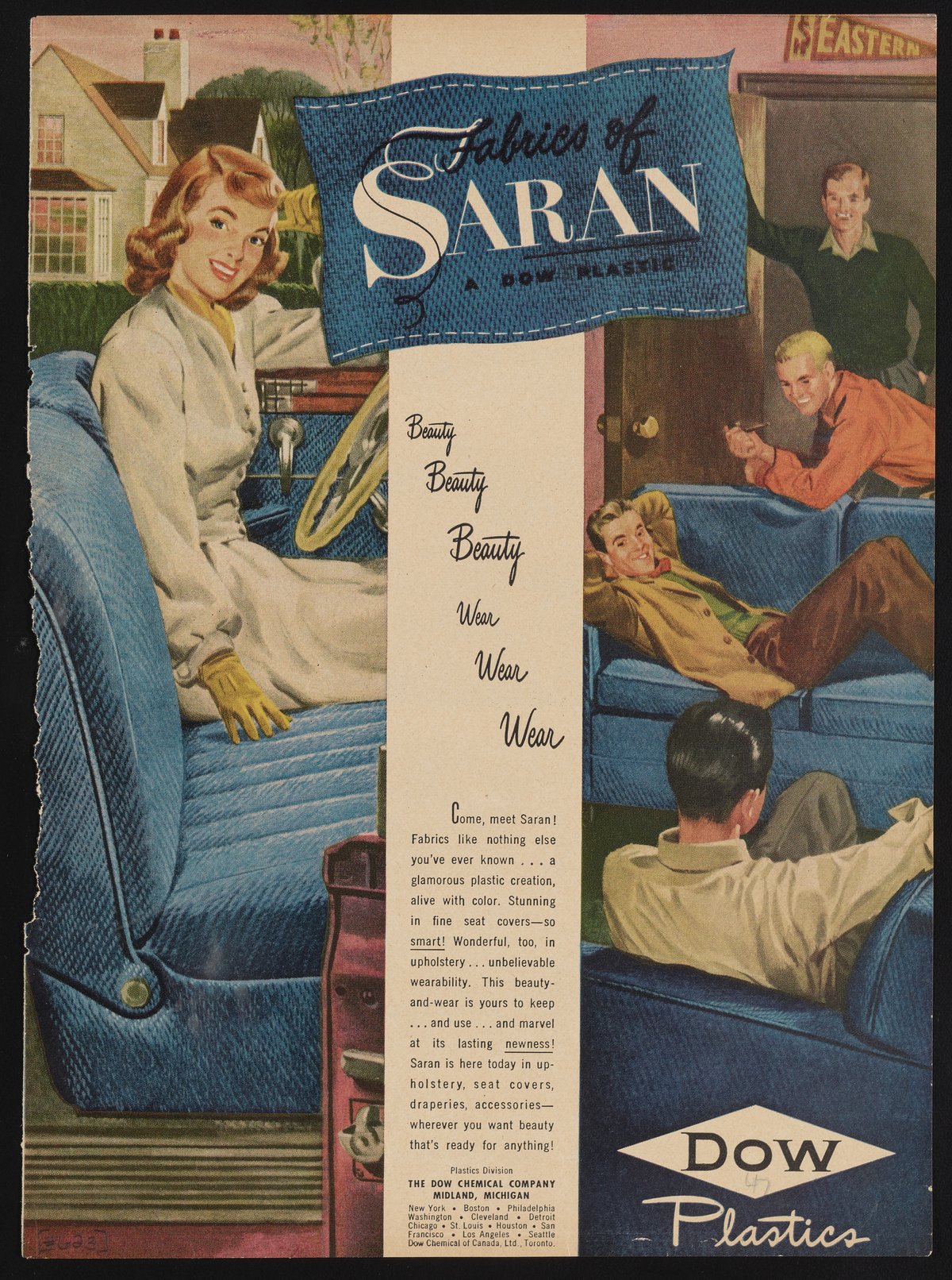 Fabrics of Saran: A Dow Plastic - Science History Institute Digital ...