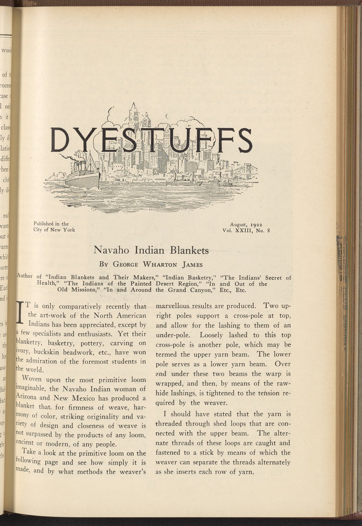 Dyestuffs, Volume 23 Number 8 - Science History Institute Digital ...