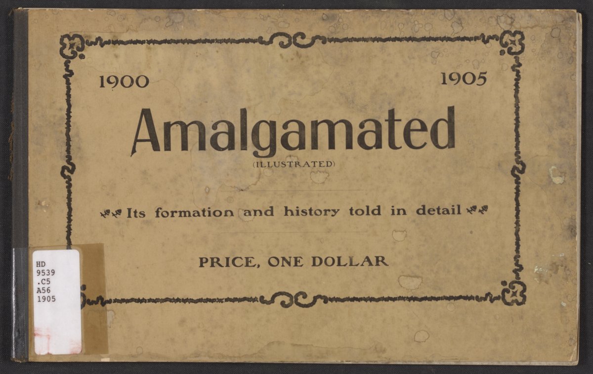 Amalgamated : Its Formation and History Told in Detail - Science ...