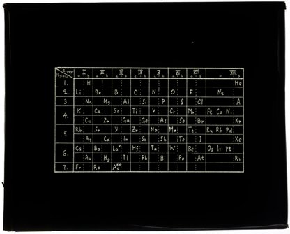 Series table based on Law of Octaves - Science History Institute ...