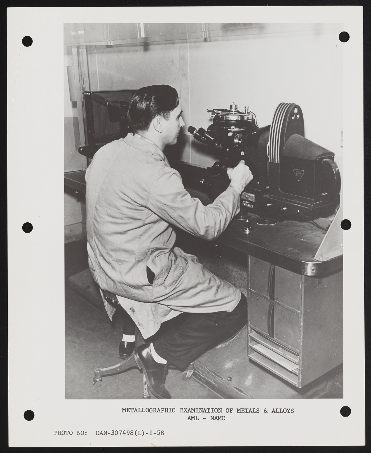 Metallographic examination of metals and alloys - Science History ...