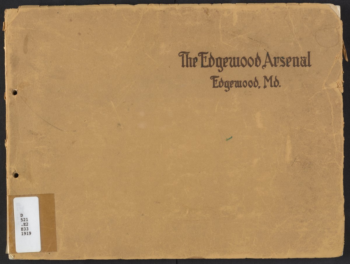 The Edgewood Arsenal - Science History Institute Digital Collections