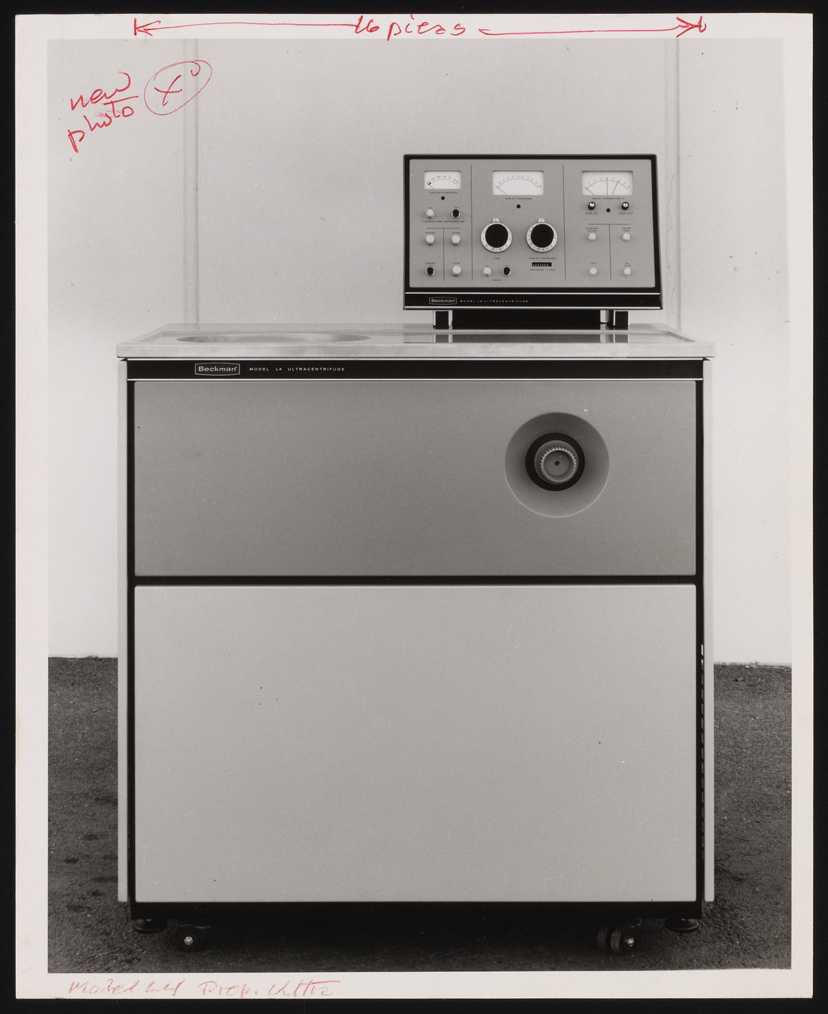 Beckman Model L Ultracentrifuge - Science History Institute Digital ...