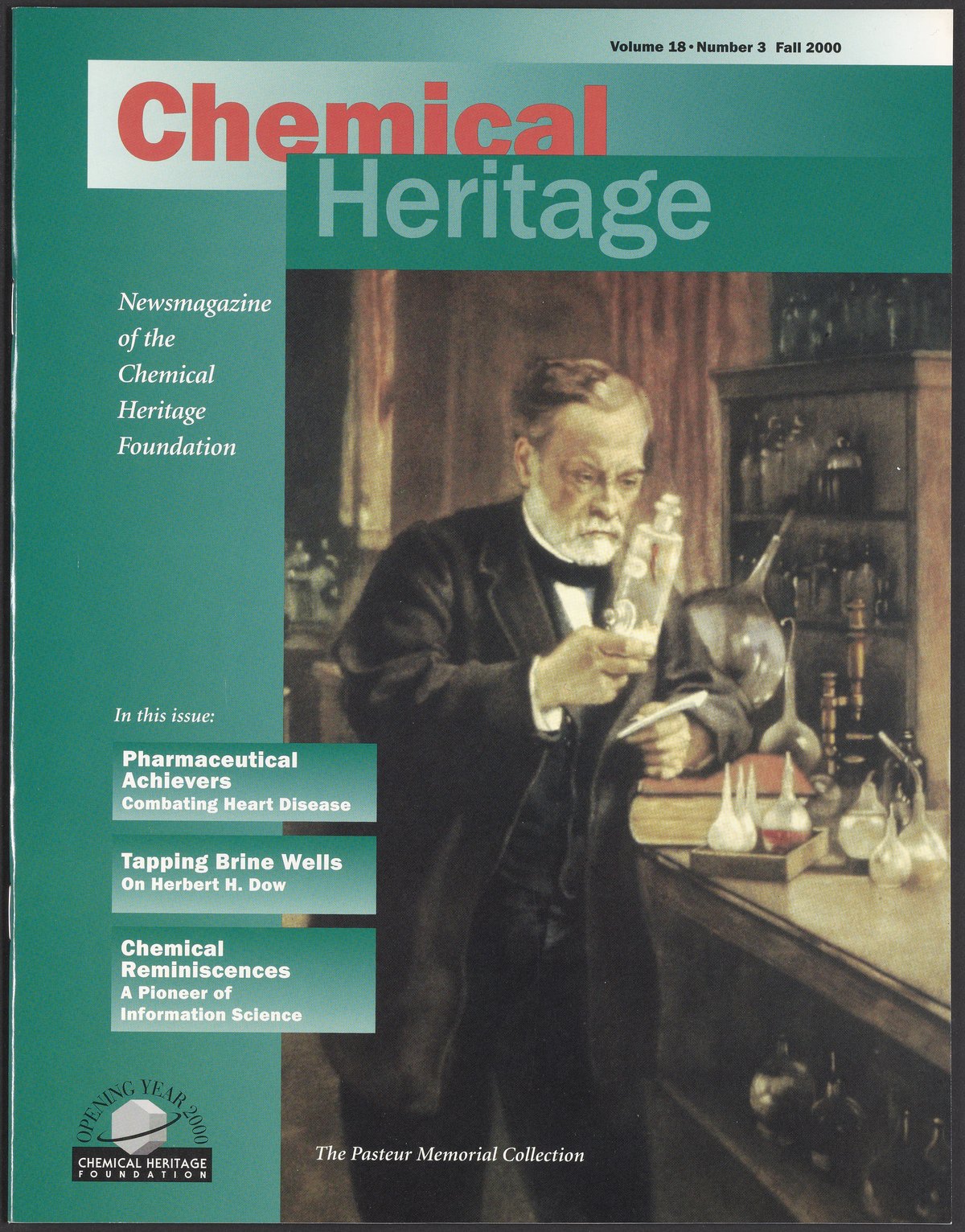 Chemical Heritage, Volume 18 Number 3 - Science History Institute Digital Collections