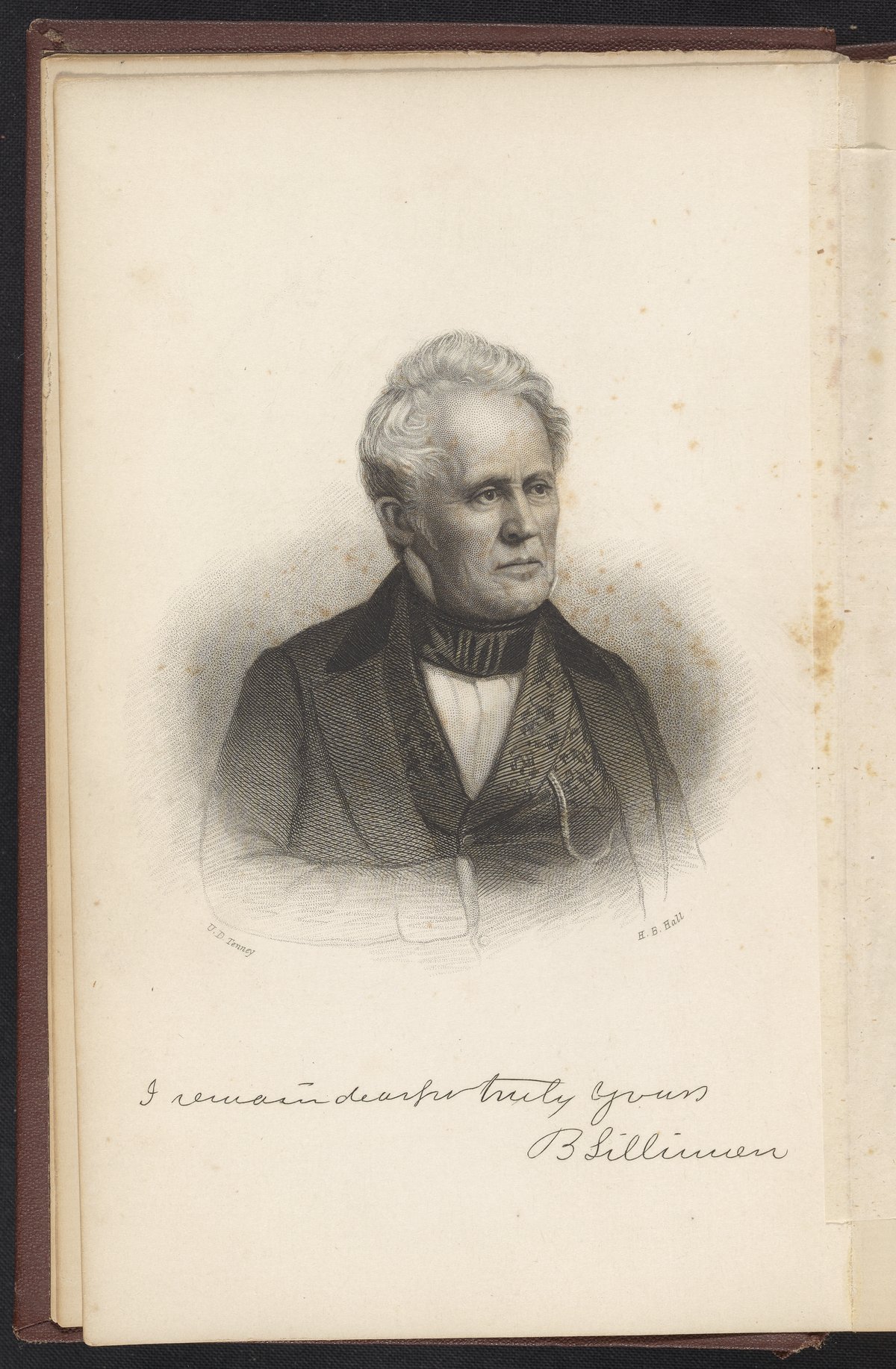 Portrait of Benjamin Silliman - Science History Institute Digital ...