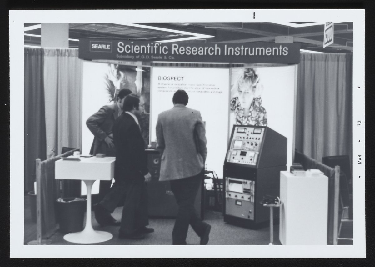 Searle Scientific Research Instruments display booth - Science History ...