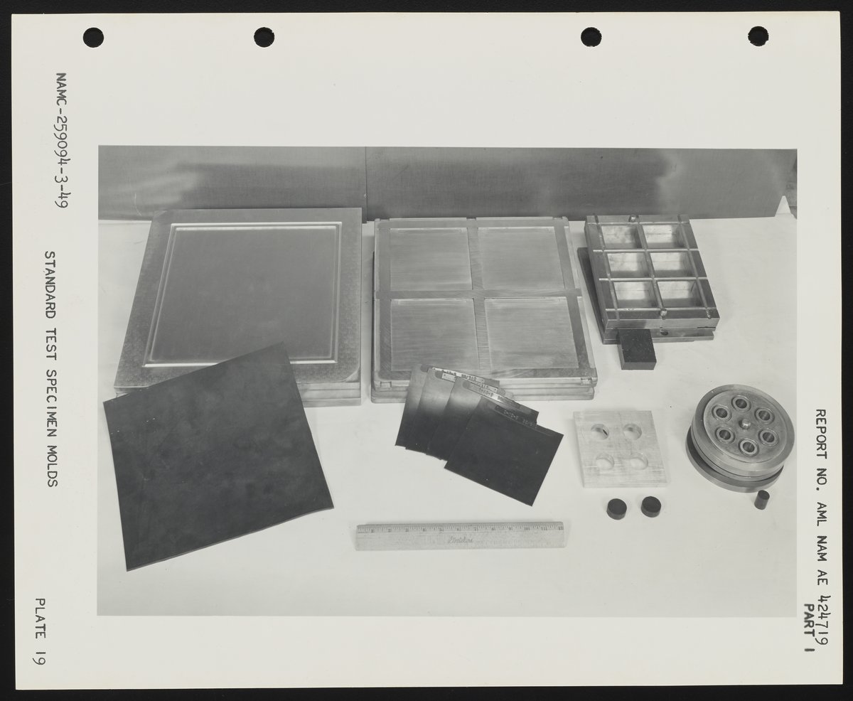 Standard test specimen molds - Science History Institute Digital ...