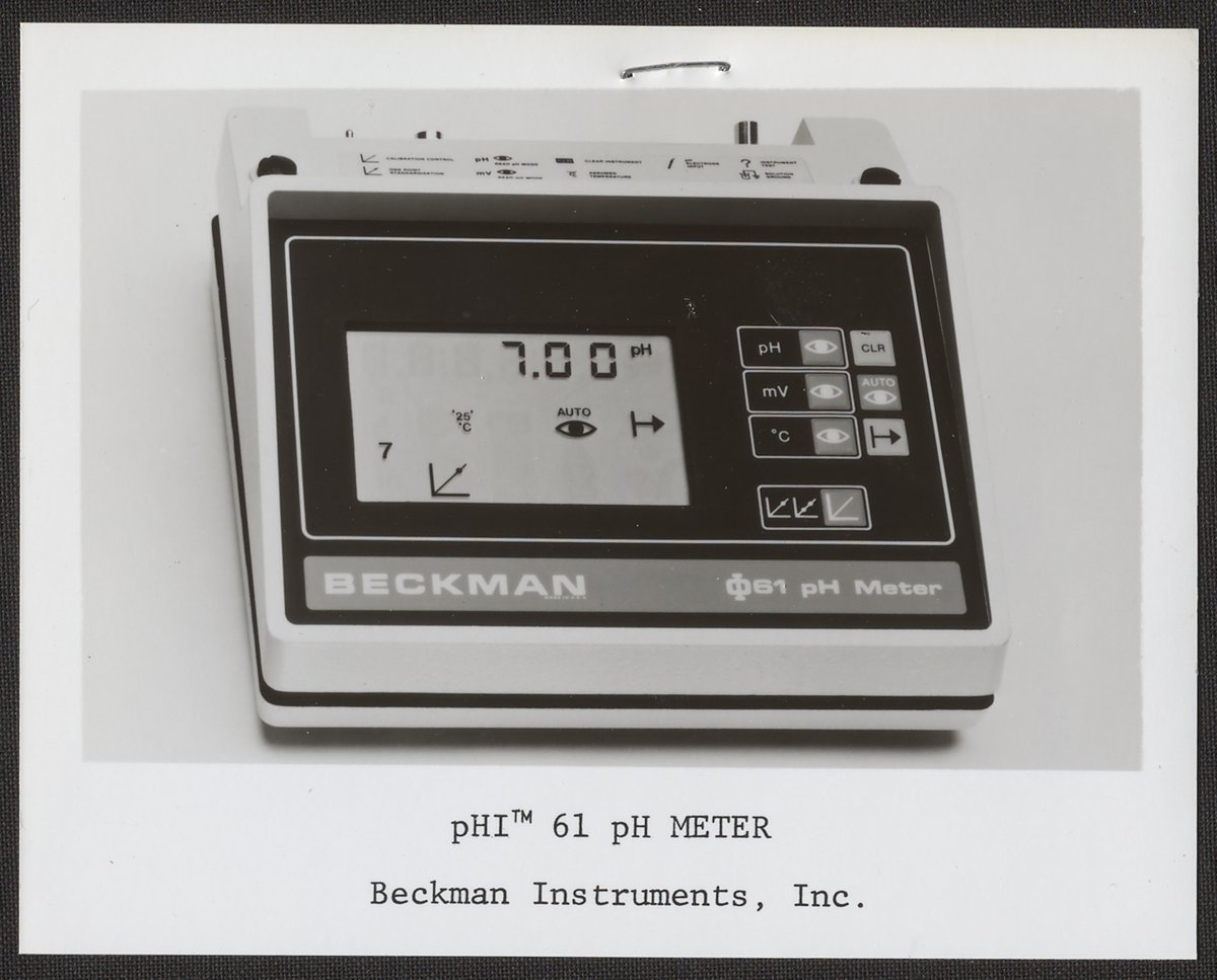 Beckman pHI 61 pH Meter - Science History Institute Digital Collections