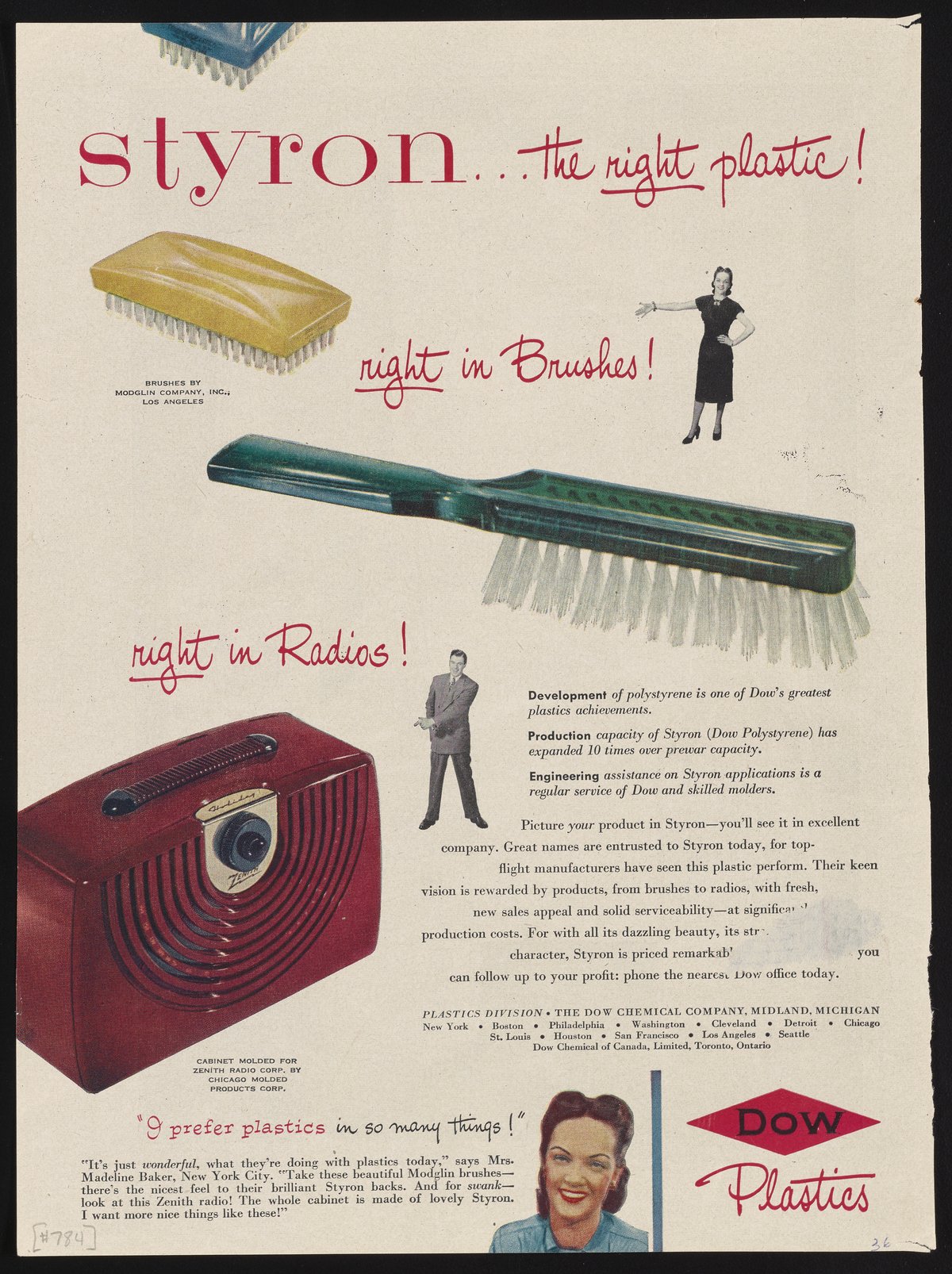 Styron...the Right Plastic! - Science History Institute Digital Collections