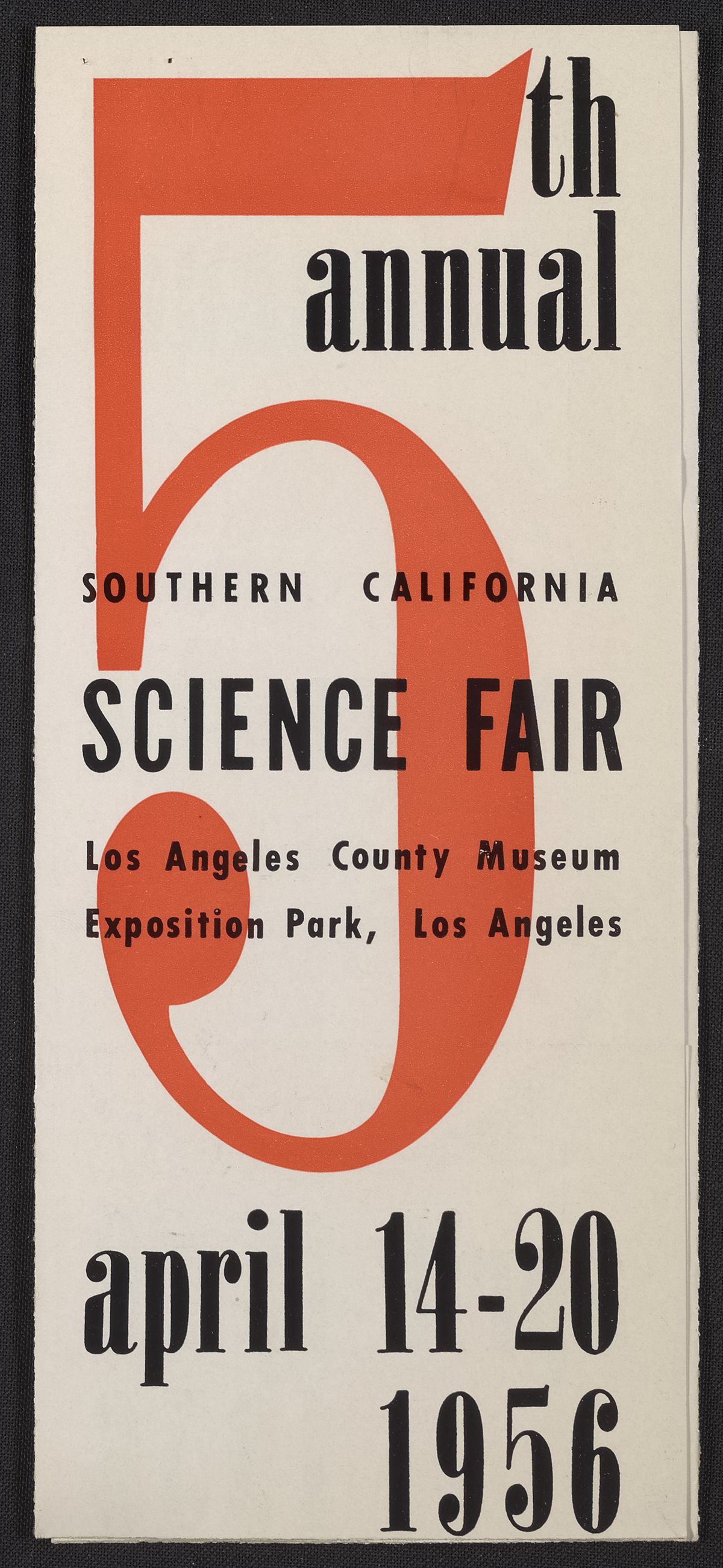 5th Annual Southern California Science Fair - Science History Institute ...