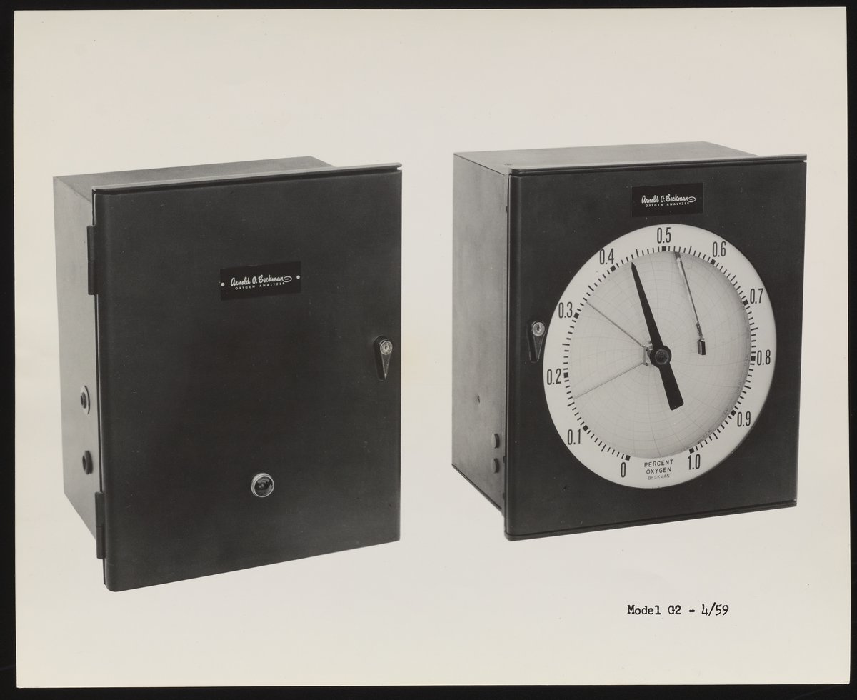 Beckman Model G2 Oxygen Analyzer - Science History Institute Digital ...