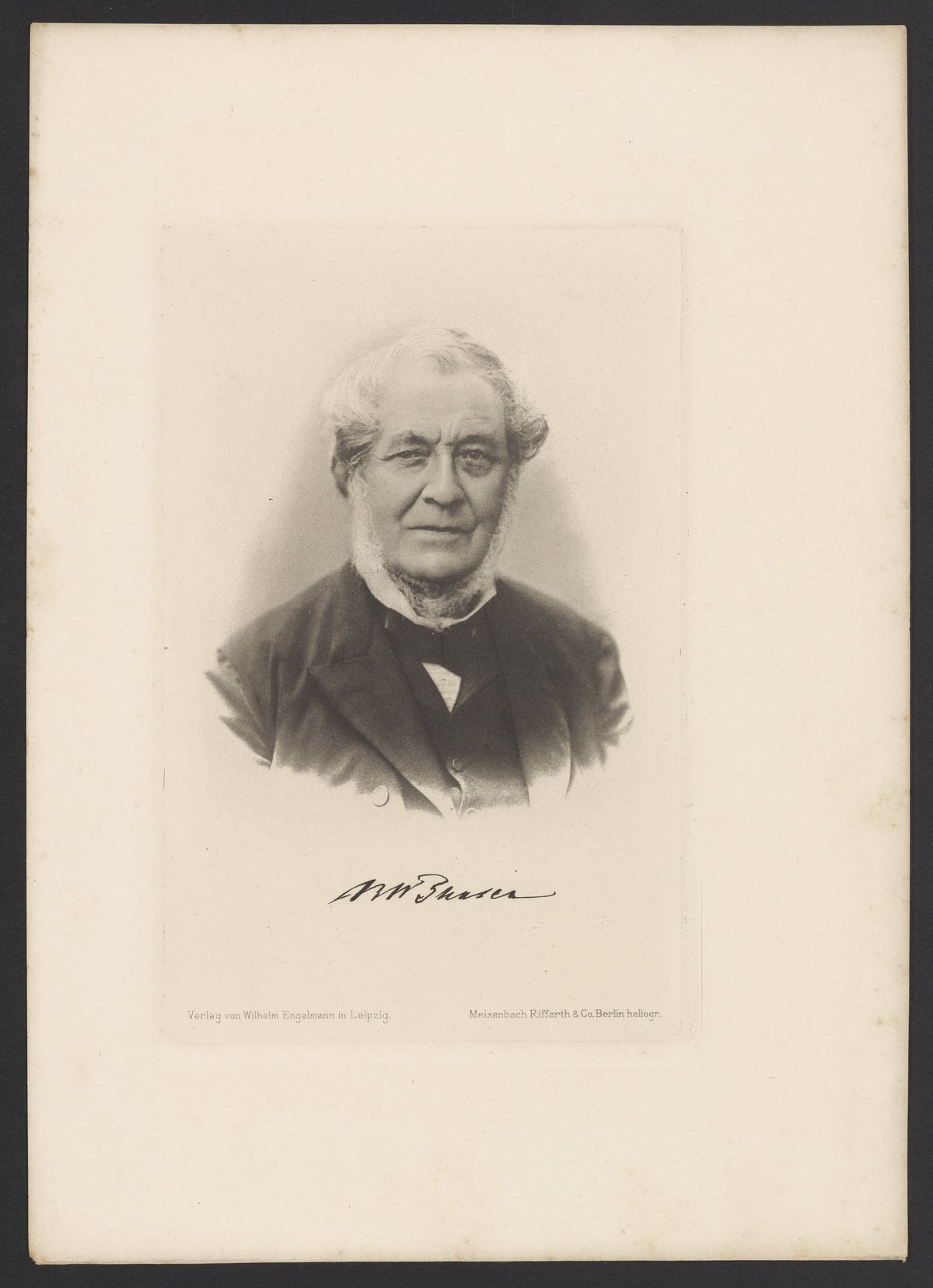 Portrait of Robert Bunsen - Science History Institute Digital Collections