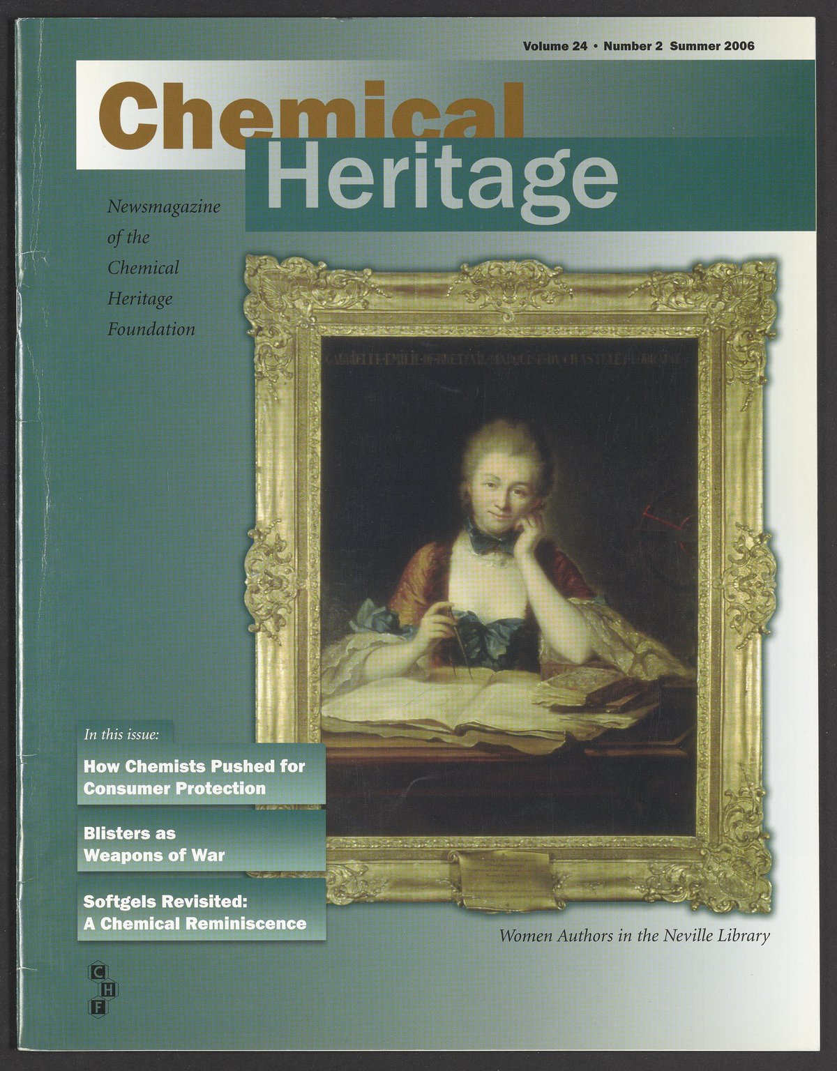Chemical Heritage, Volume 24 Number 2 - Science History Institute Digital Collections